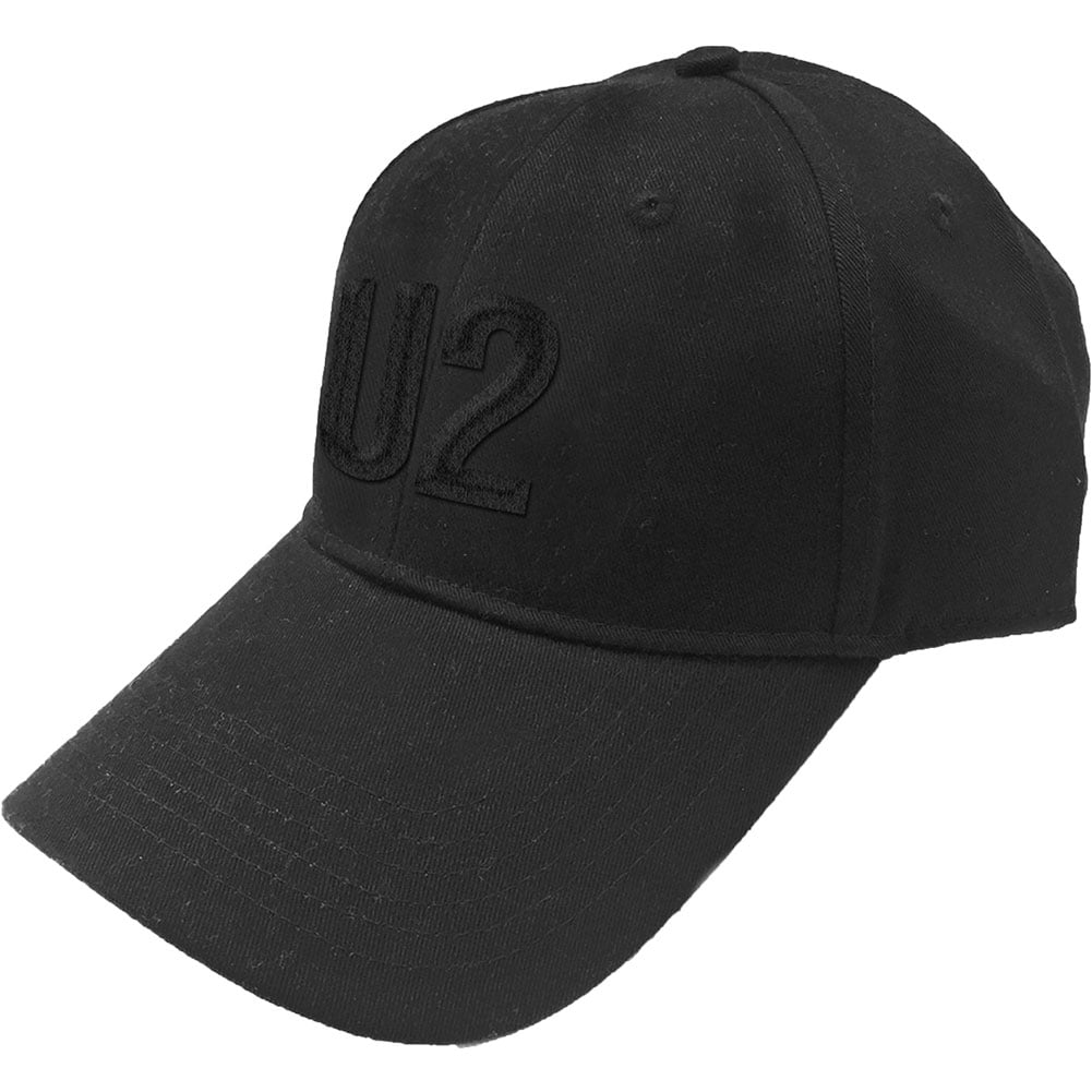 Men's U2 Logo Baseball Cap Adjustable Black - Walmart.com