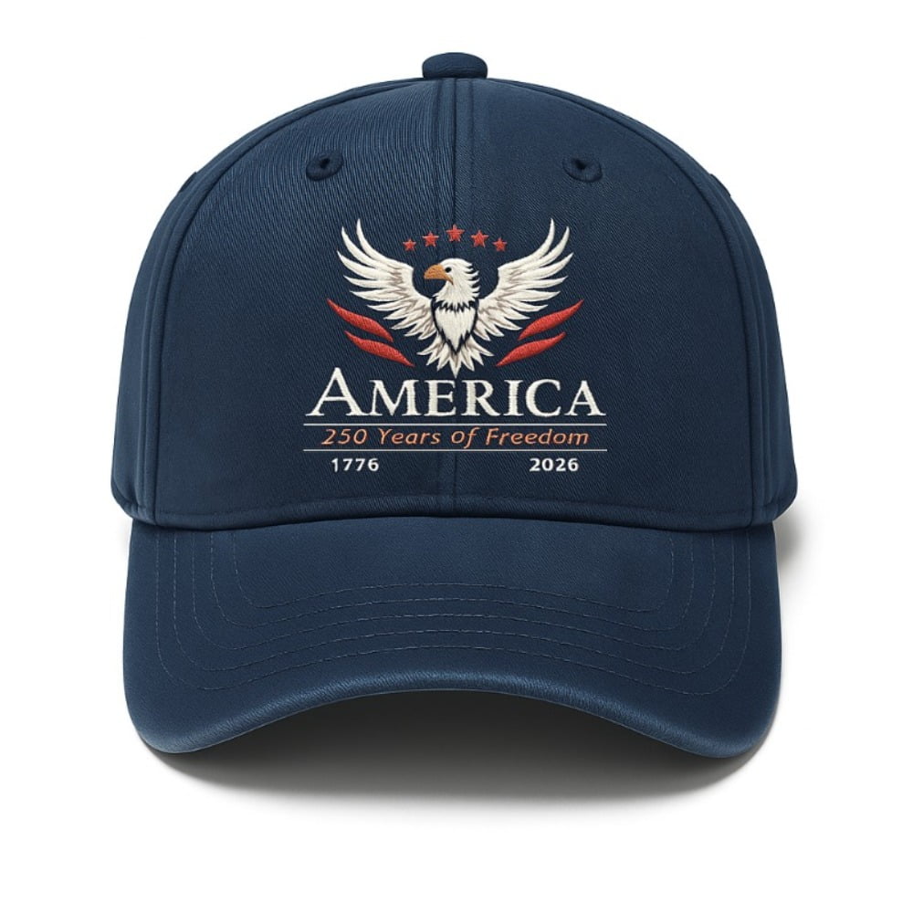 Men's USA 250th Anniversary Commemorative Cap with 1776-2026 Dates ...