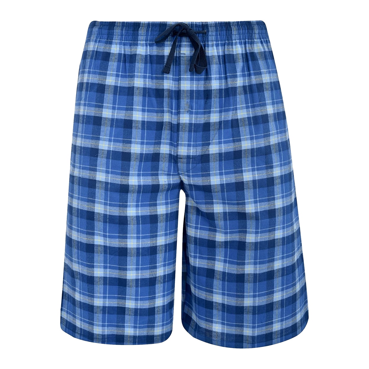 Men's Ultra Soft Plaid Lounge Pajama Seep Wear Shorts - Walmart.com
