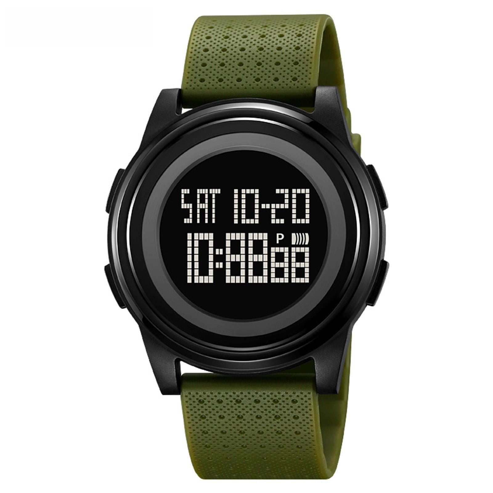 Men's Ultra-Thin Digital Waterproof Watch Stylish Sports Wrist Watch ...