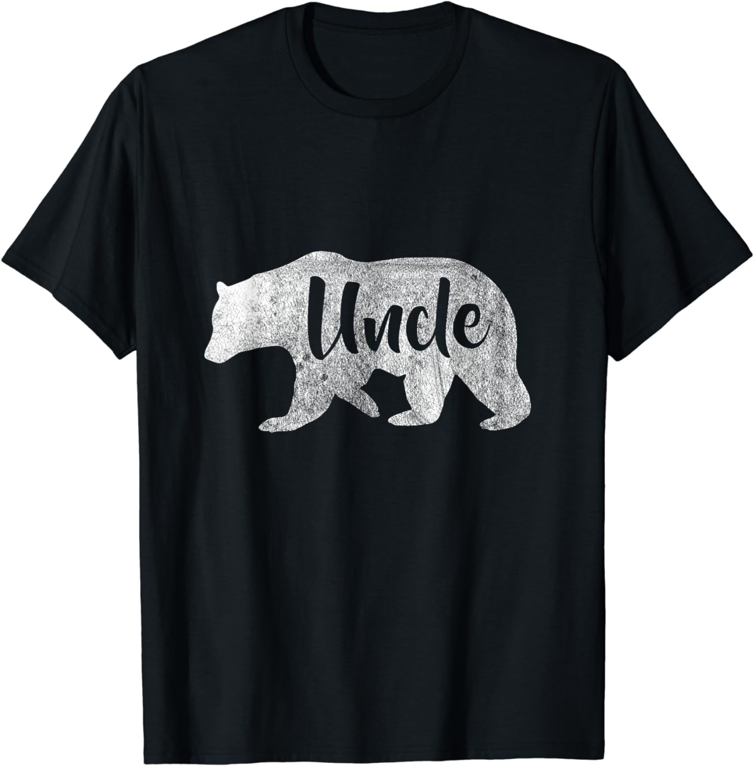 Men's Uncle Bear T-Shirt Cool Outdoors Family Tee - Walmart.com
