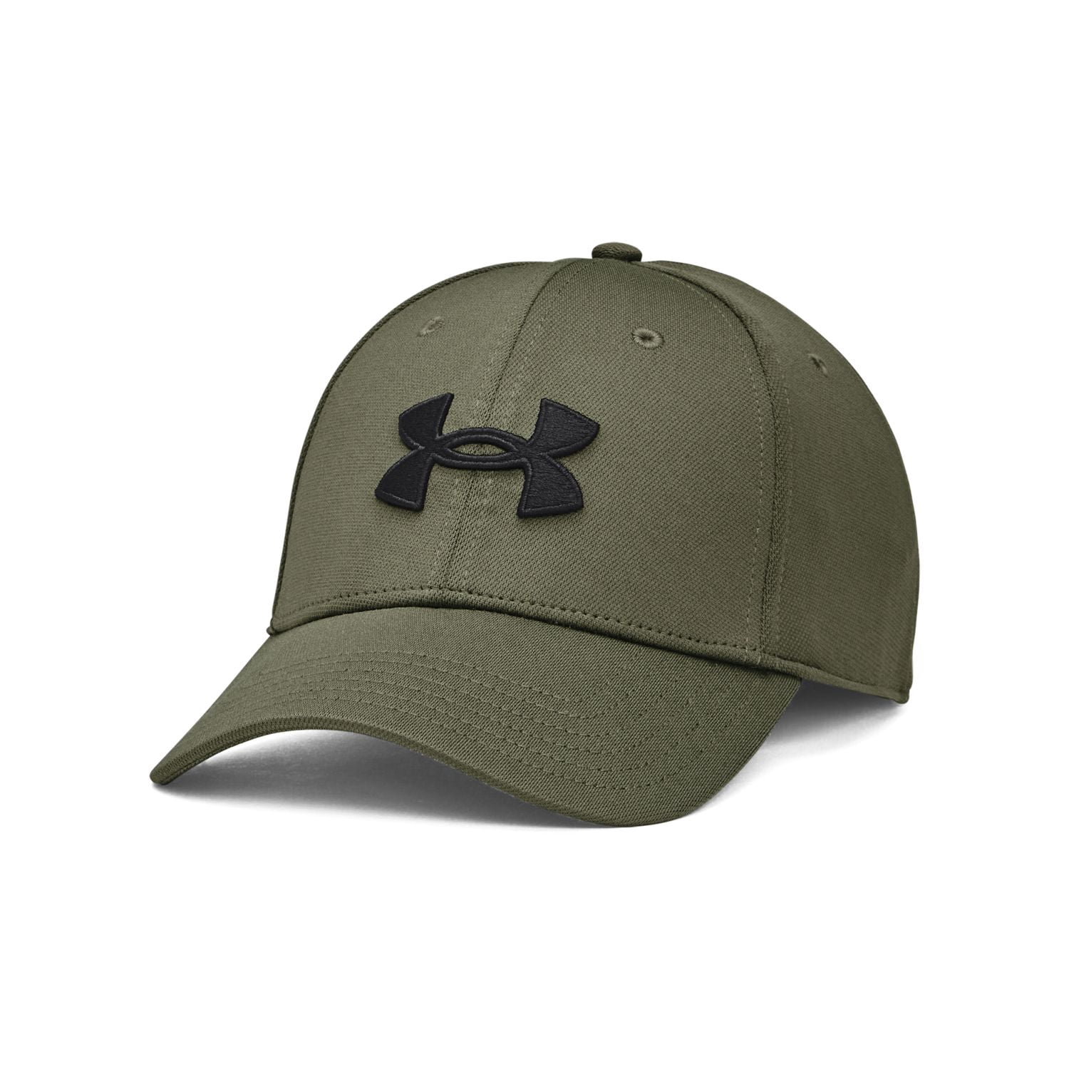 Men's Under Armour Blitzing Stretch-Fit Hat Color: Narine Od Green Size ...