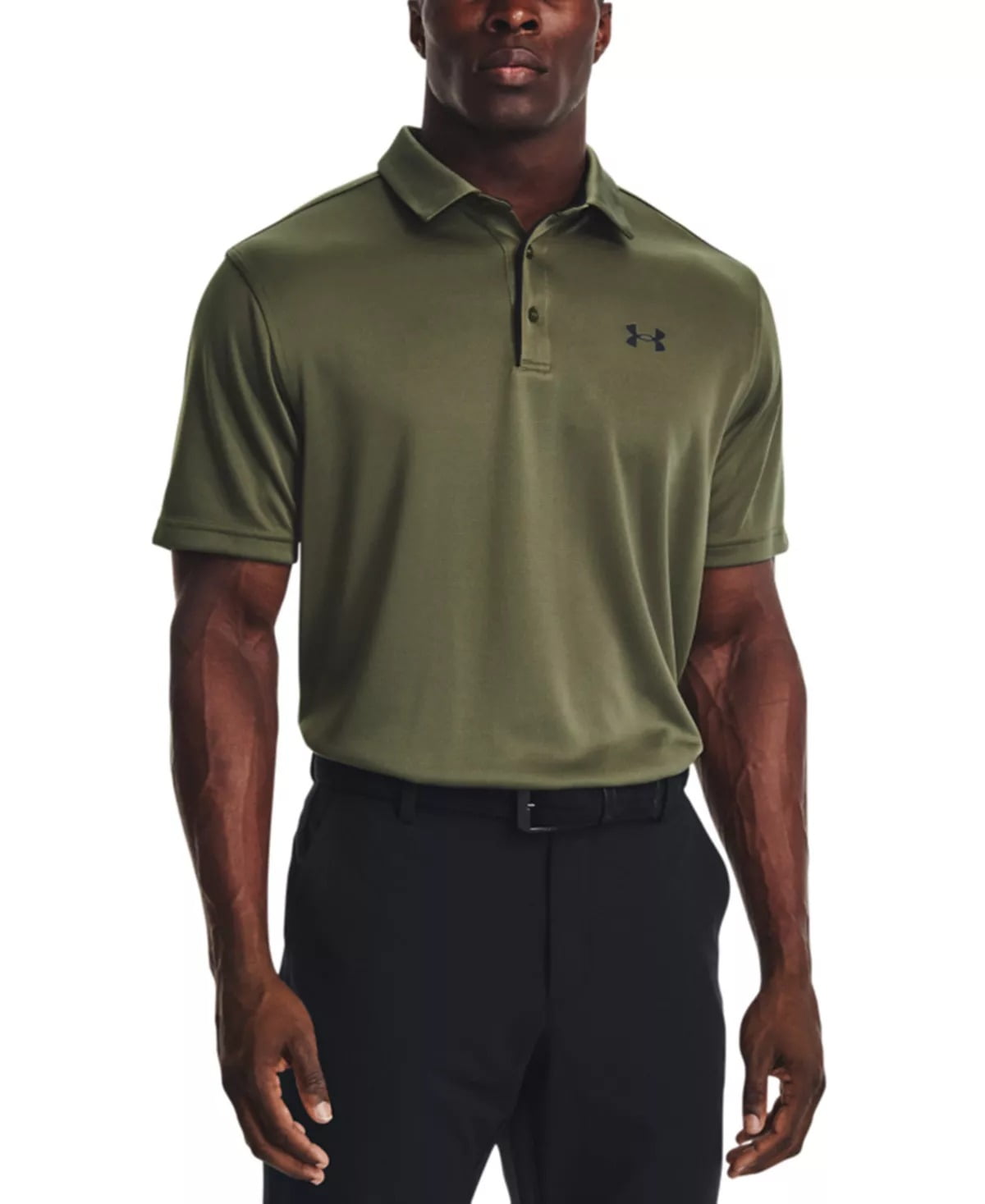 Under Armour Tech Polo Marine Od Green - Mens Shirt - 1290140-390 ...