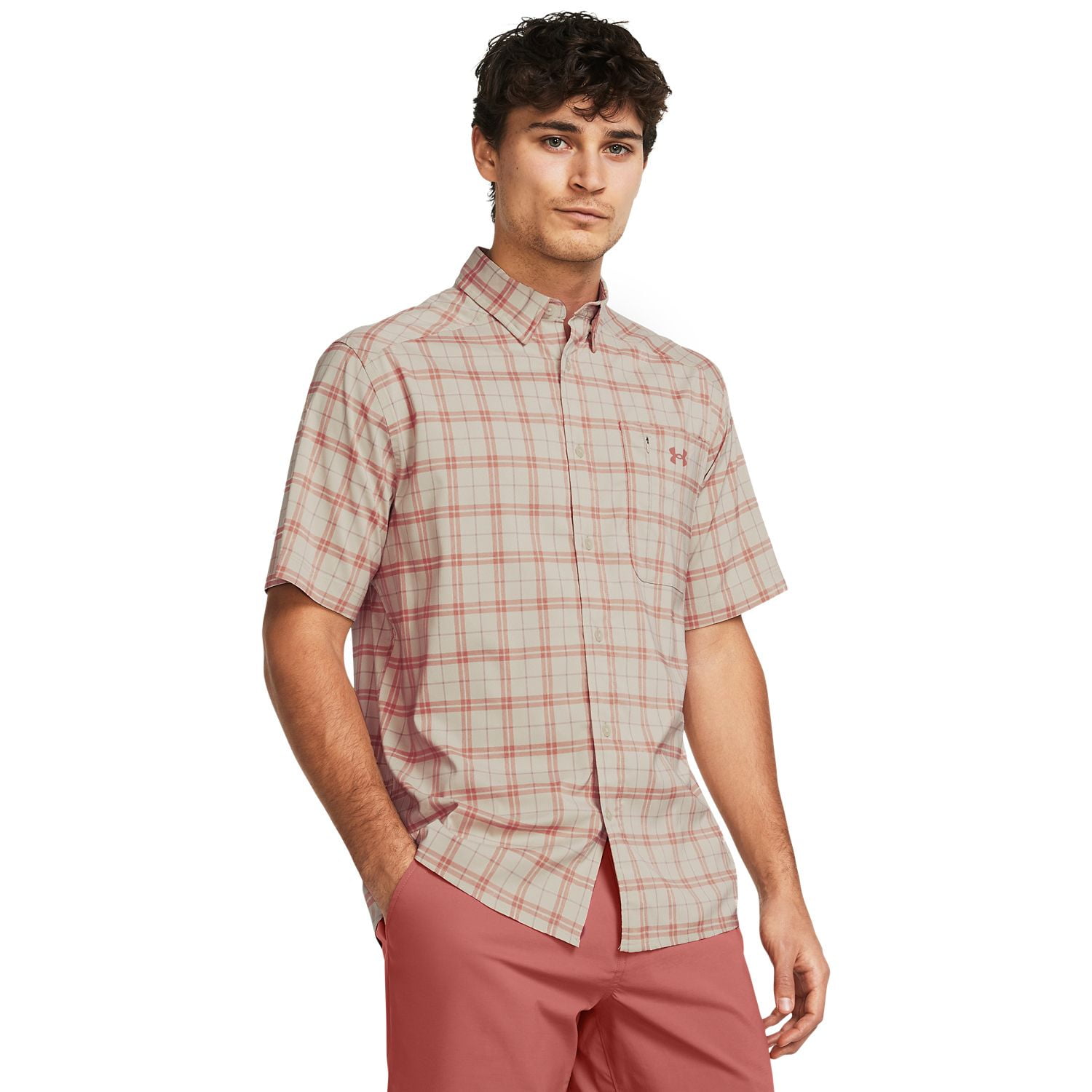 Men's Under Armour Tide Chaser 2.0 Plaid Performance Button-Down Shirt ...