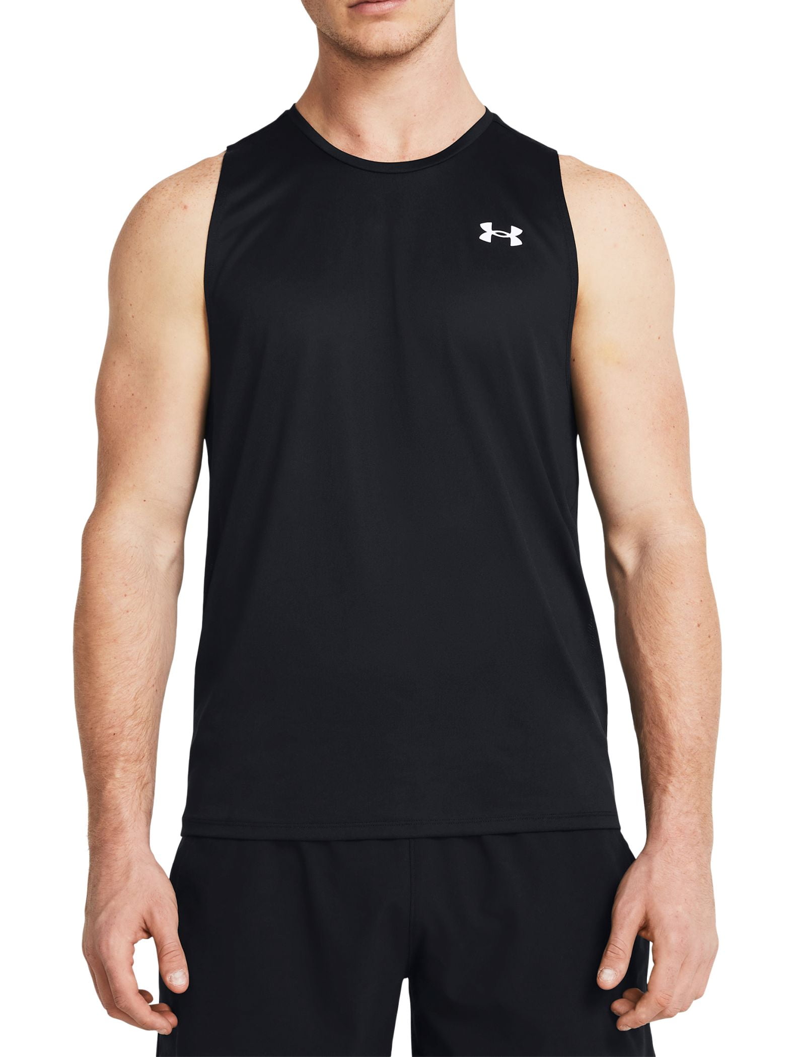 Men's Under Armour Tech™ Muscle Tank Top Color: Black Size: M - Walmart.com