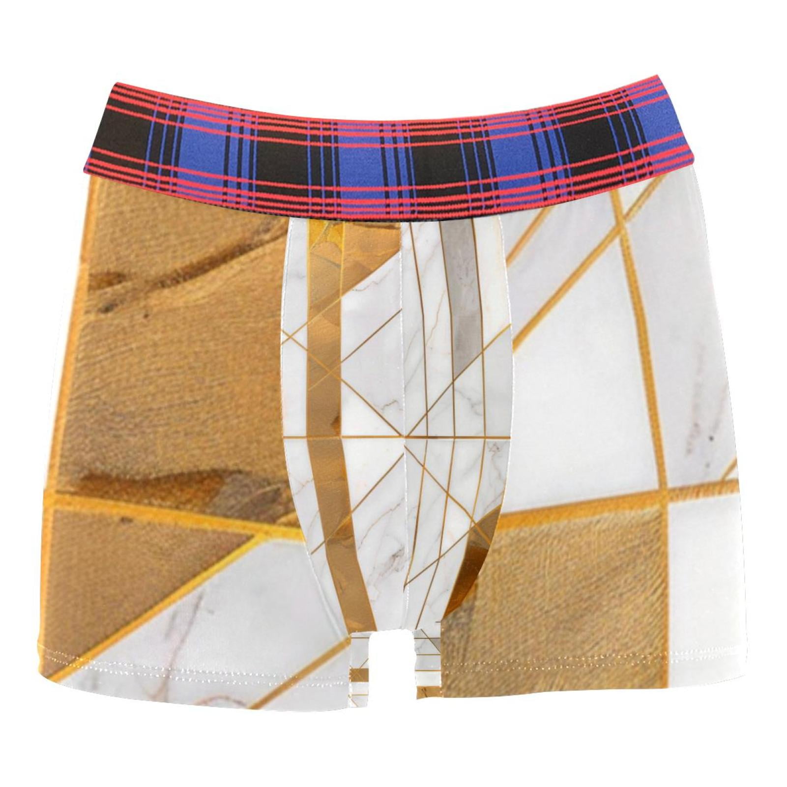 Men's Underwear Boxer Brief, Boxers Briefs for Men, Modern Simple Gray ...