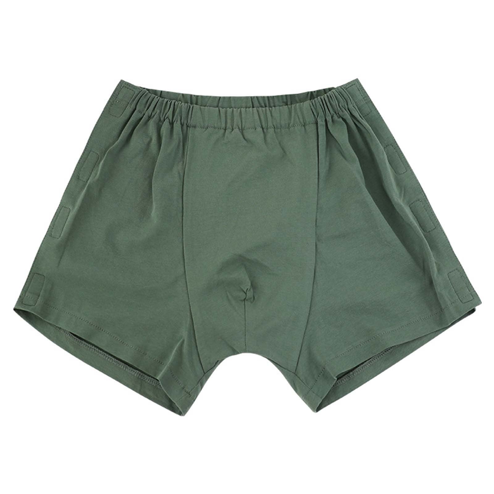 Men's Underwear Easy To Put On And Take Off Gowns Men's Shorts Fracture ...