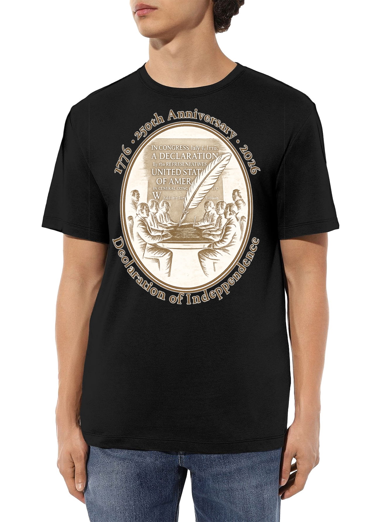 Men's United States 250th Anniversary Declaration of Independence ...