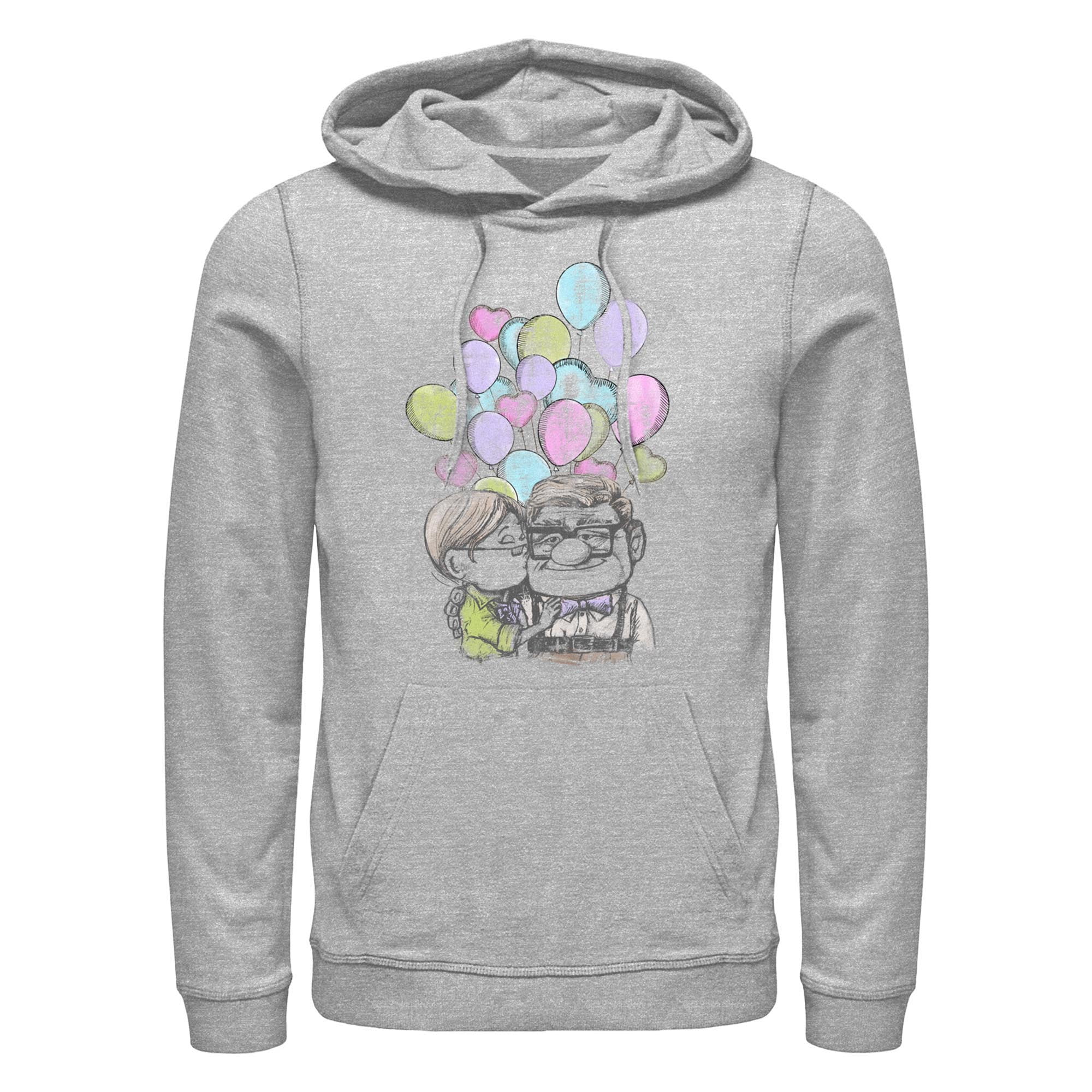 Men's Up Carl And Ellie Love Pull Over Hoodie - Walmart.com