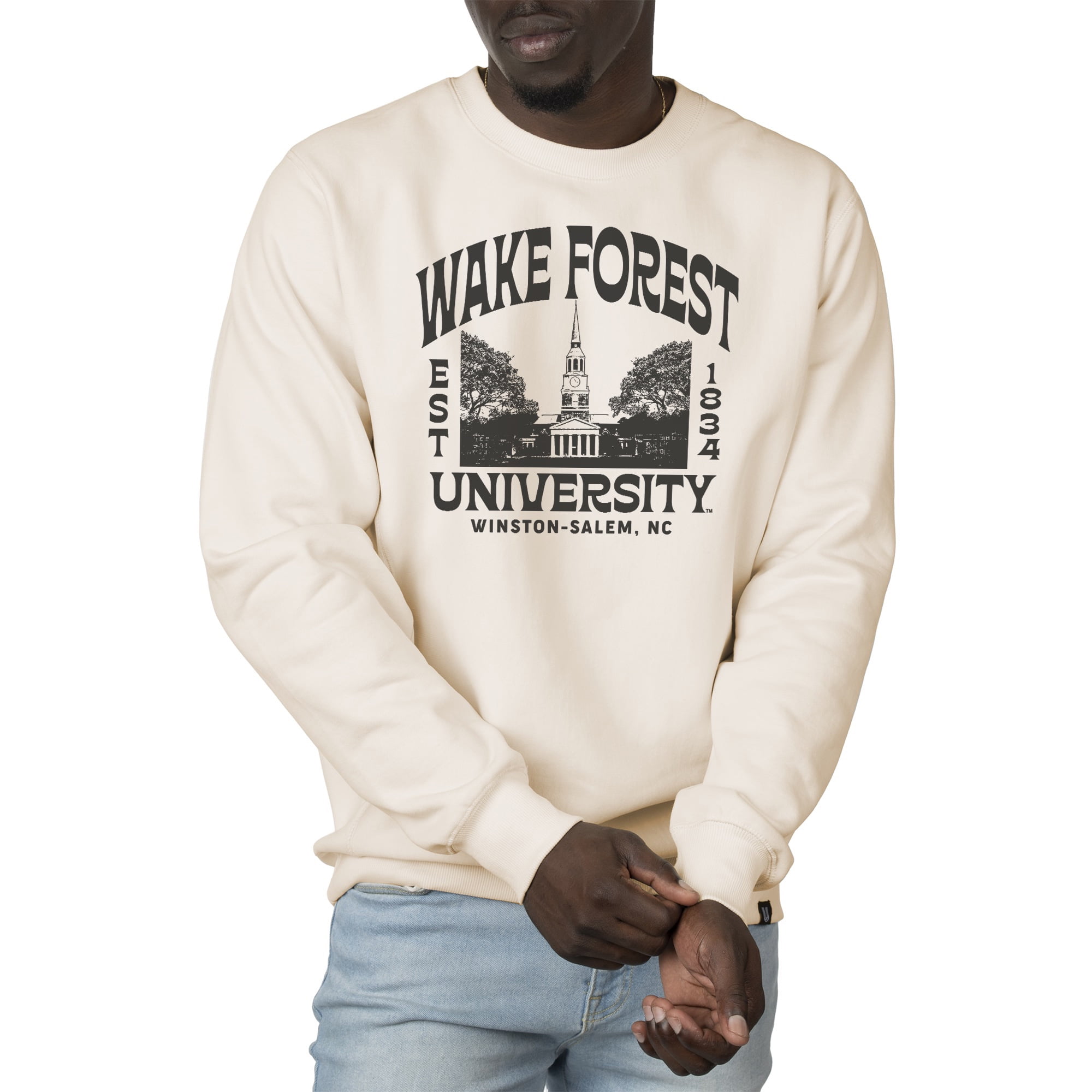 Men's Uscape Apparel Cream Wake Forest Demon Deacons Premium ...