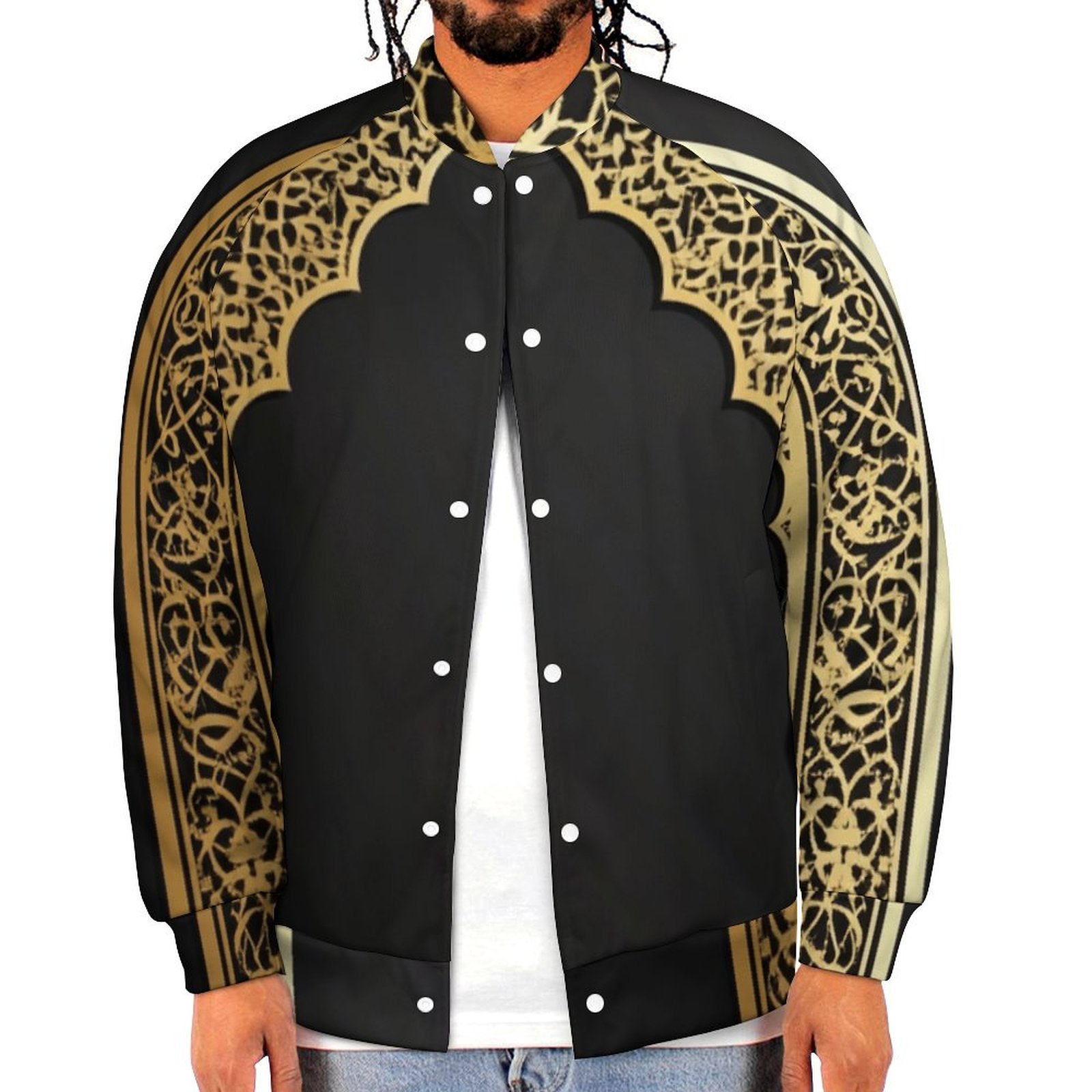 Men's Varsity Jacket Racer Jacket Oversized Baseball Bomber Jackets ...