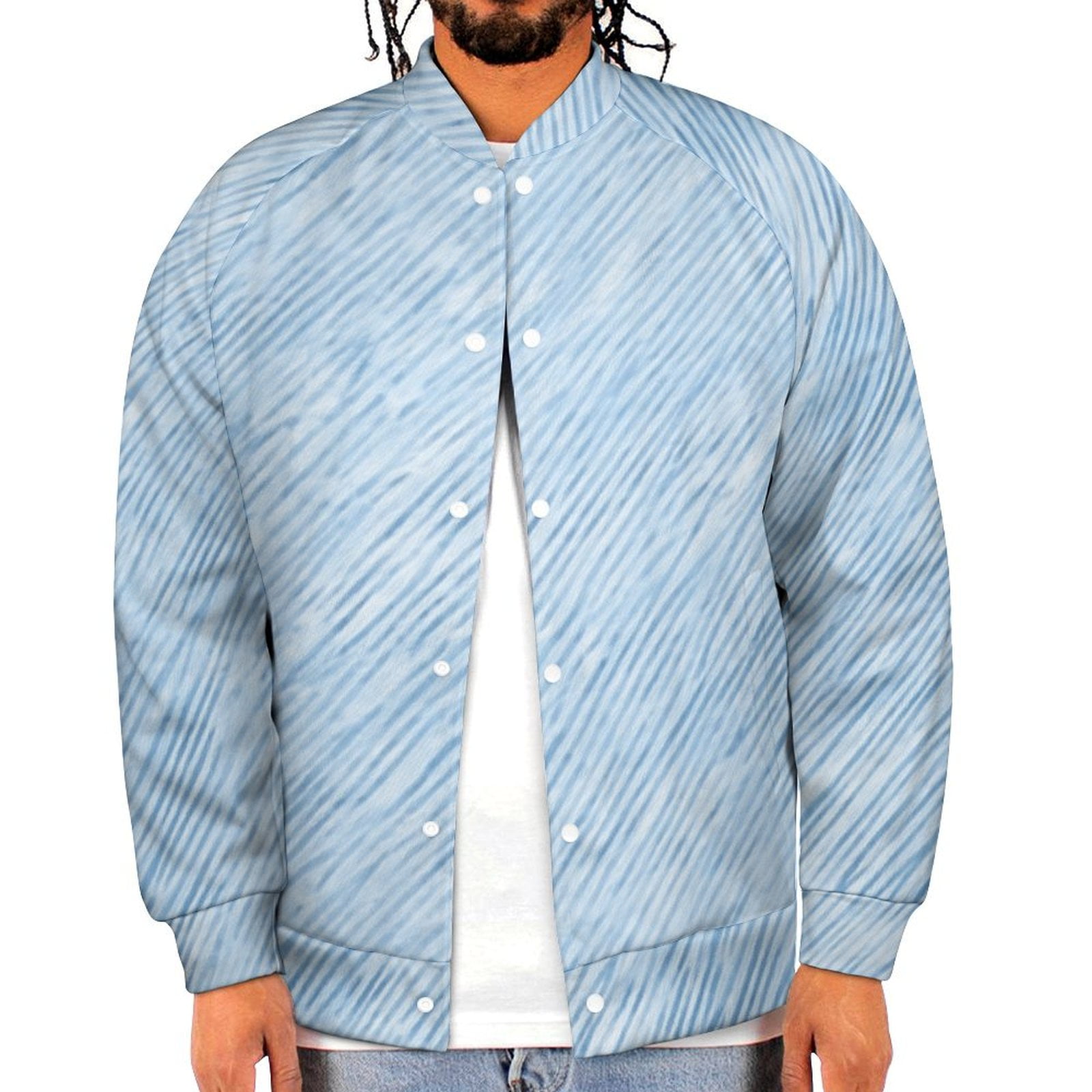 Men's Varsity Jacket Racer Jacket Oversized Baseball Bomber Jackets ...