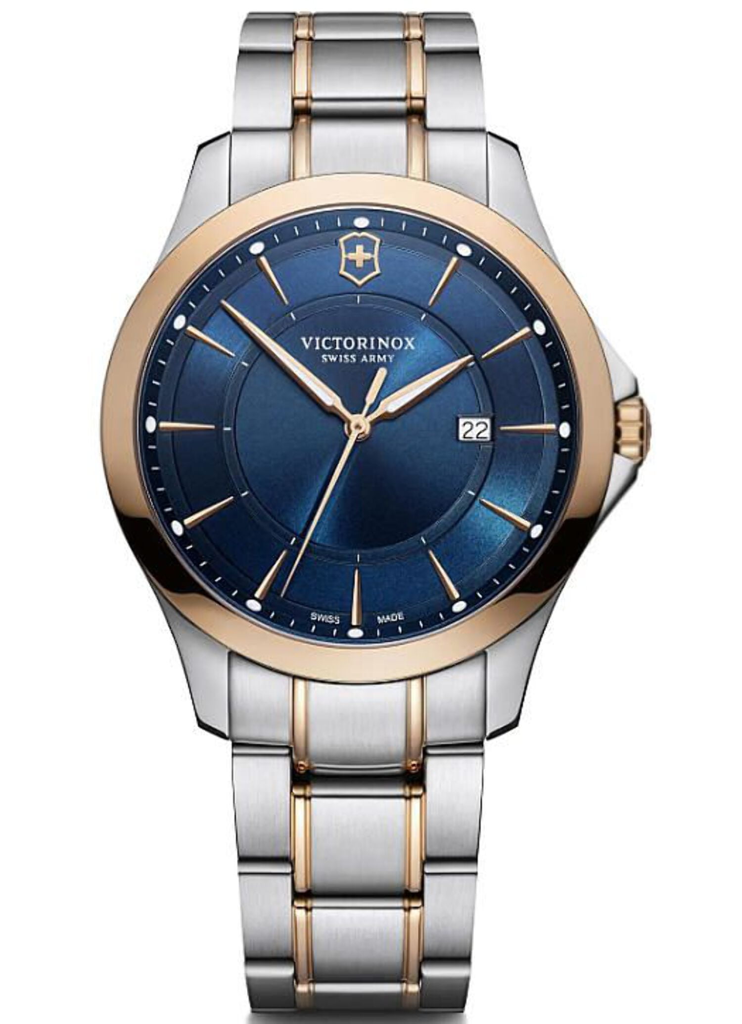 Men's Victorinox Swiss Army Alliance Two Tone Classic Steel Elegant ...