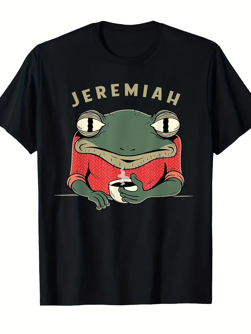 Men's Vintage 70s 80s Jeremiah the Bullfrog Retro Rock Band T-Shirt ...