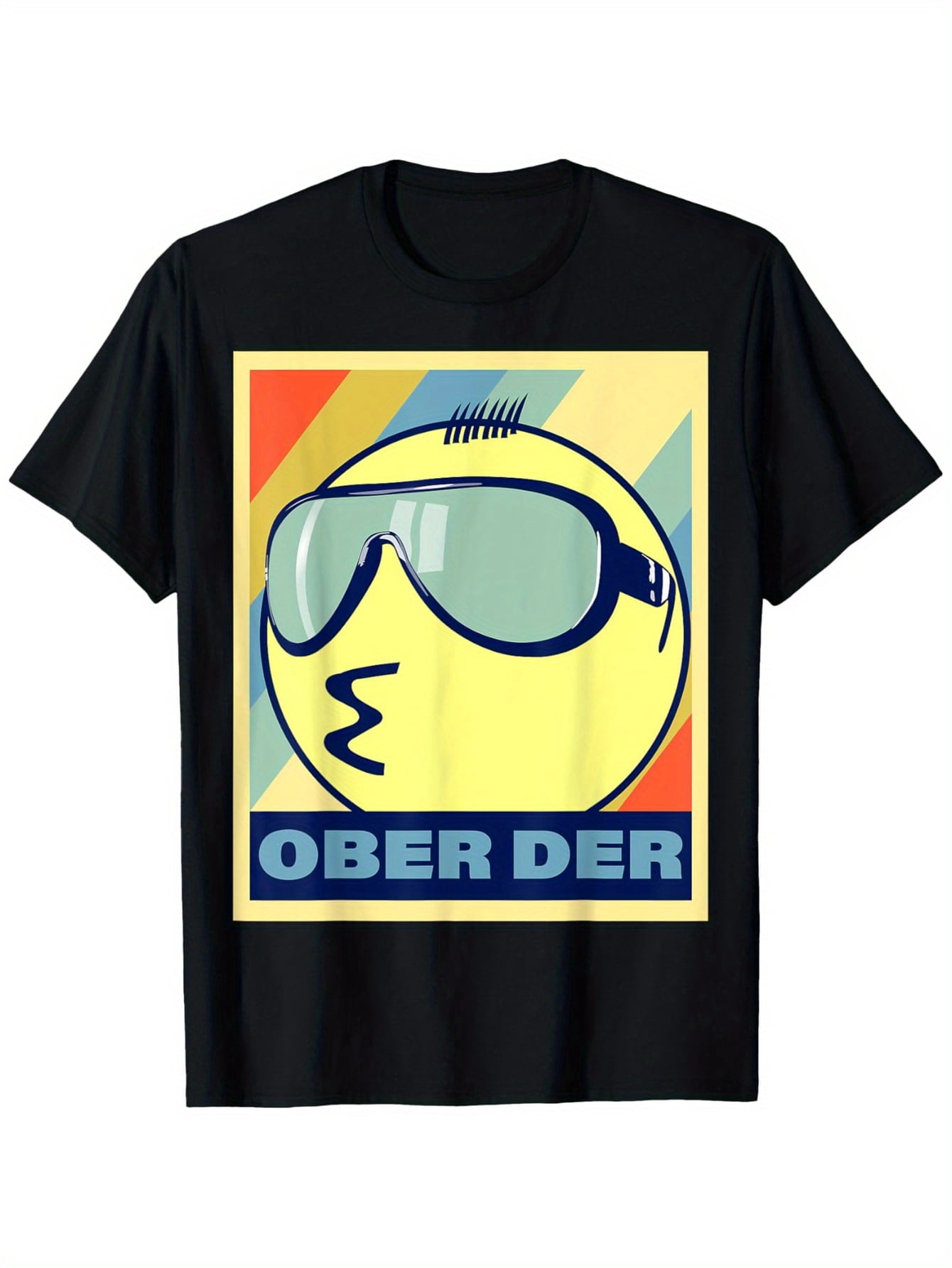 Men's Vintage Filipino Emoticon Graphic T-Shirt - Crew Neck, S-XXXL ...