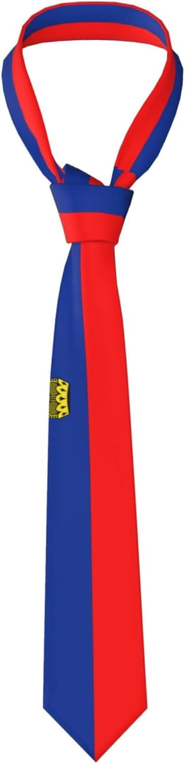 Men's Vintage Mexican Flag Neck Tie Formal Classic Tie Vintage ...