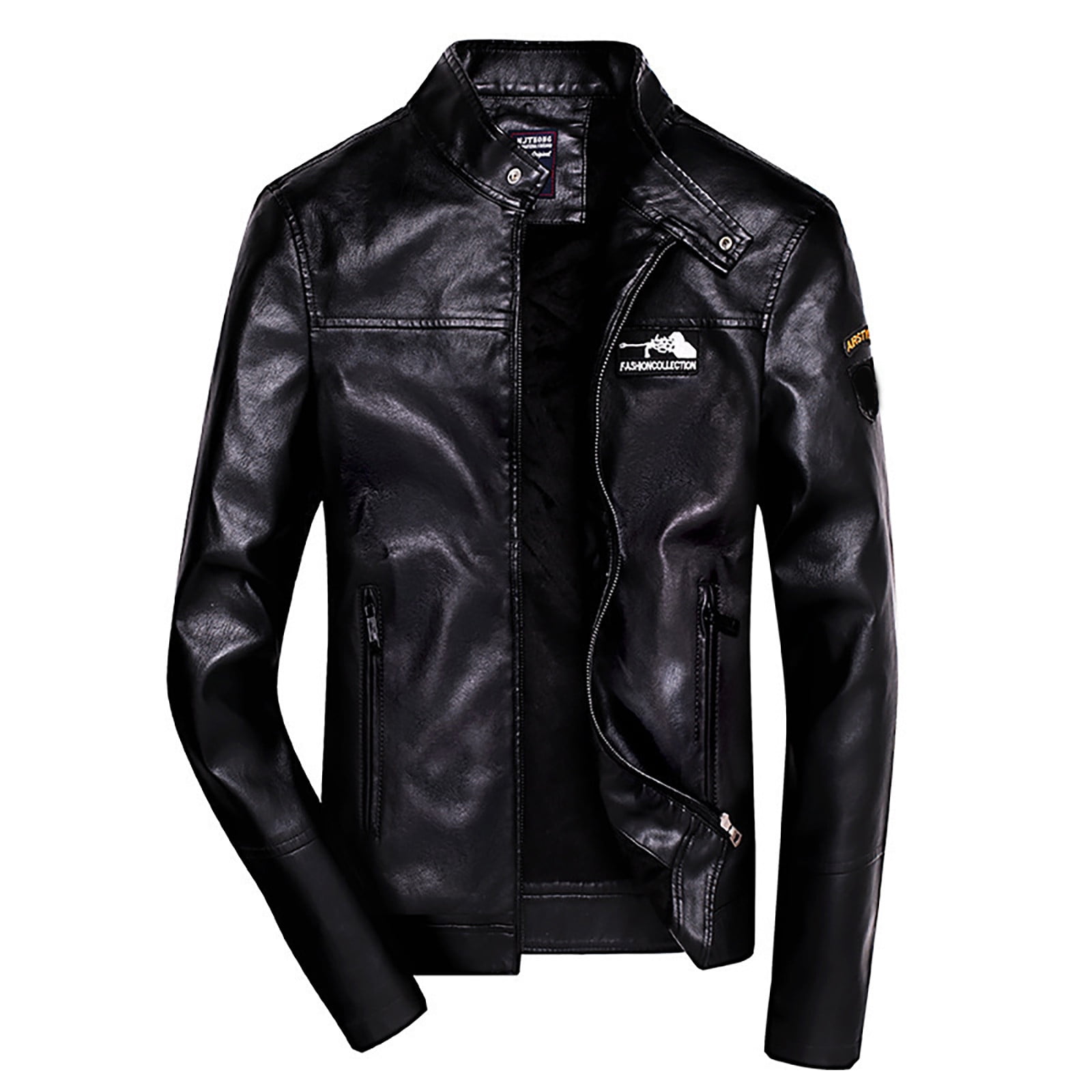 Men's Vintage Motorcycle Jacket Riding Motorbike Leather MOTORCYCLE ...