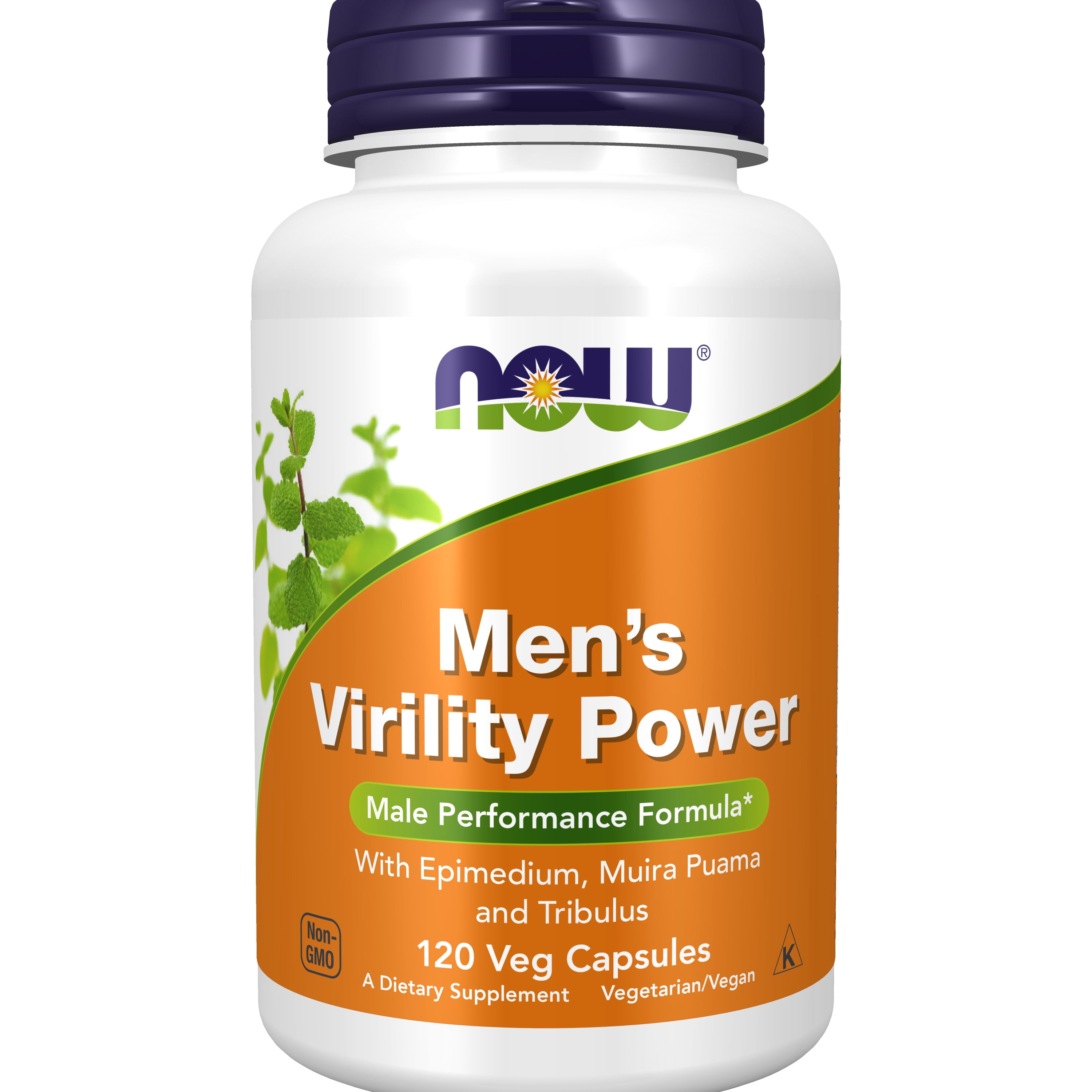 NOW Foods Men's Virility Power, Herbal Male Performance Formula, 120 ...