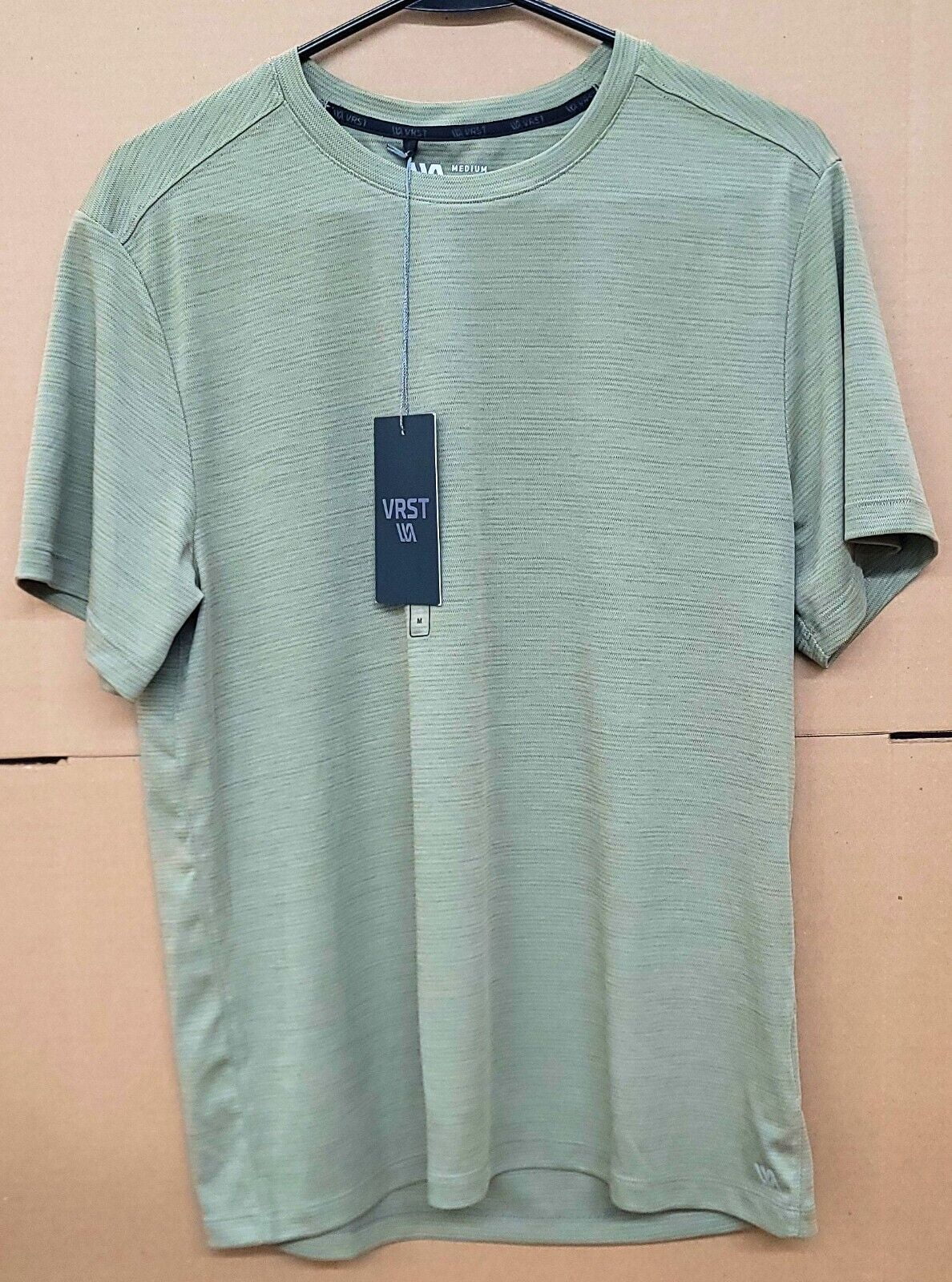 Men’s Vrst SS stripe Core Short Sleeve T-Shirt Size M - Walmart.com