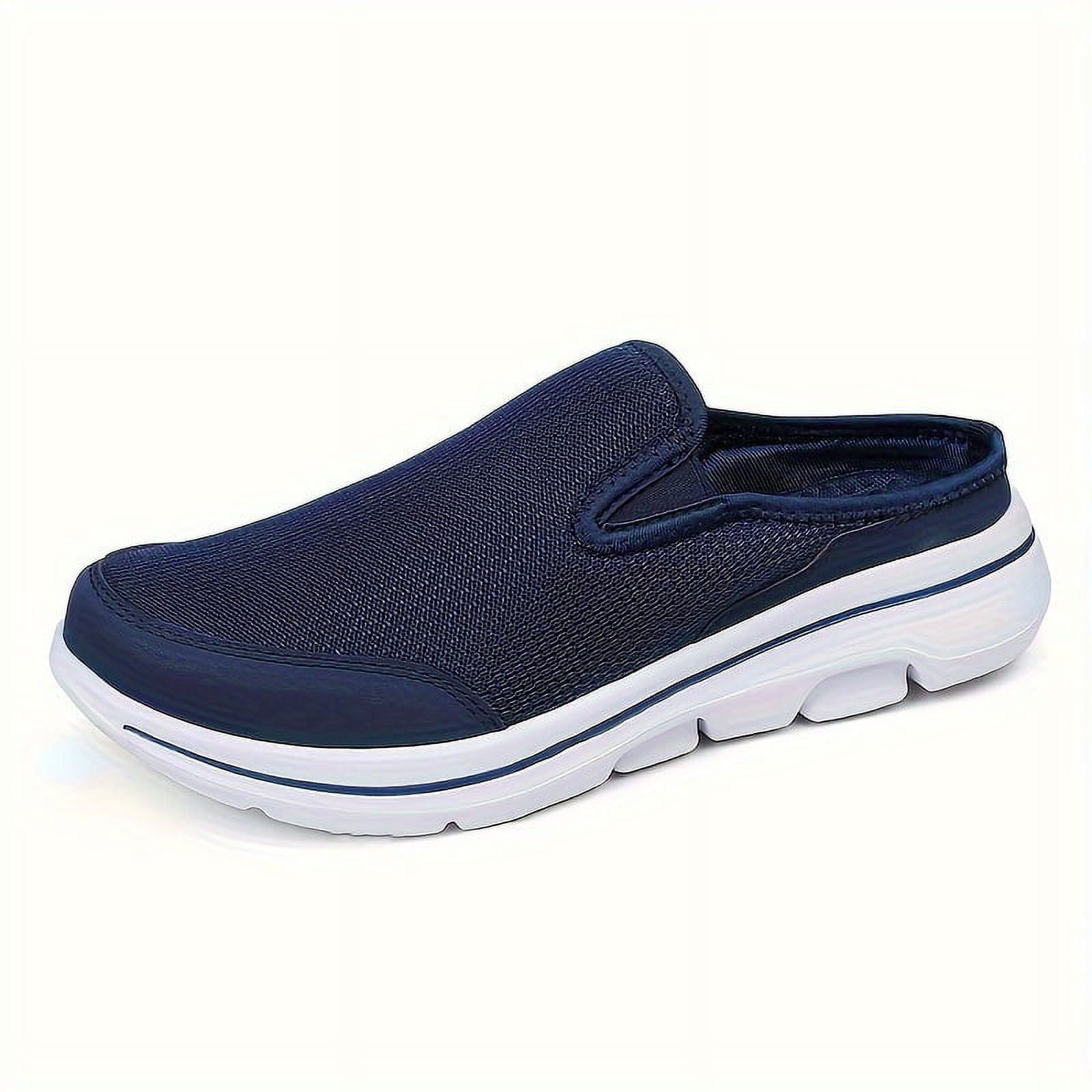 Men's Walking/Hiking/Camping Slip On Clogs, Comfortable Non-Slip ...