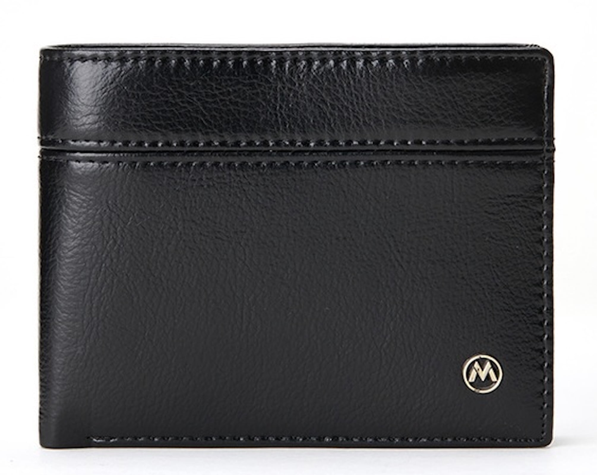 Men's Wallet, Anti-theft Card Swiping Rfid Ultra-fine Fiber Leather ...