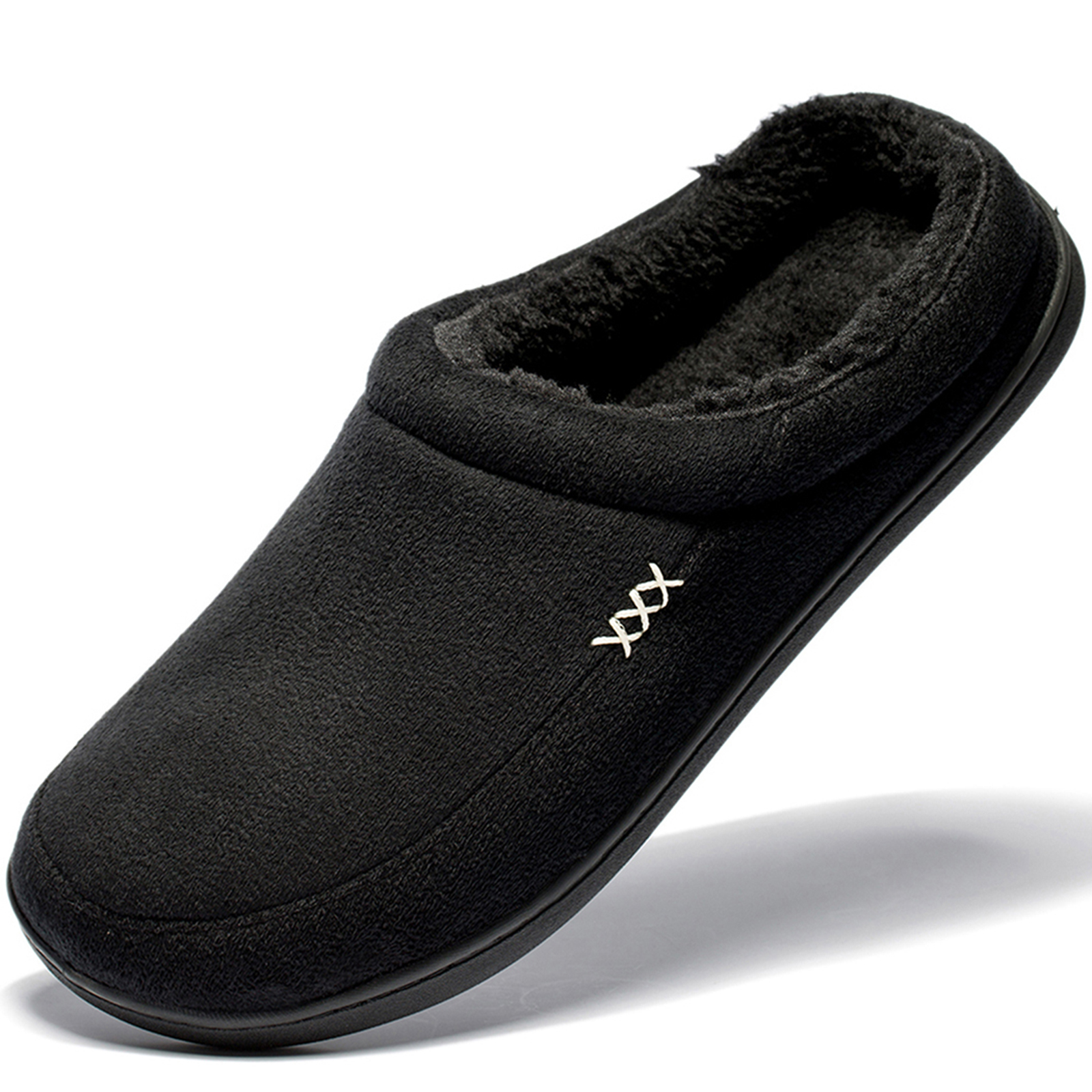 Dearfoams Cozy Comfort Men's Knit Clog w/Memory Foam Slippers - Walmart.com