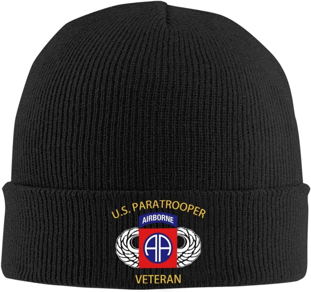 Men's Warm Winter Hats 82nd Airborne Division US Paratrooper Army ...