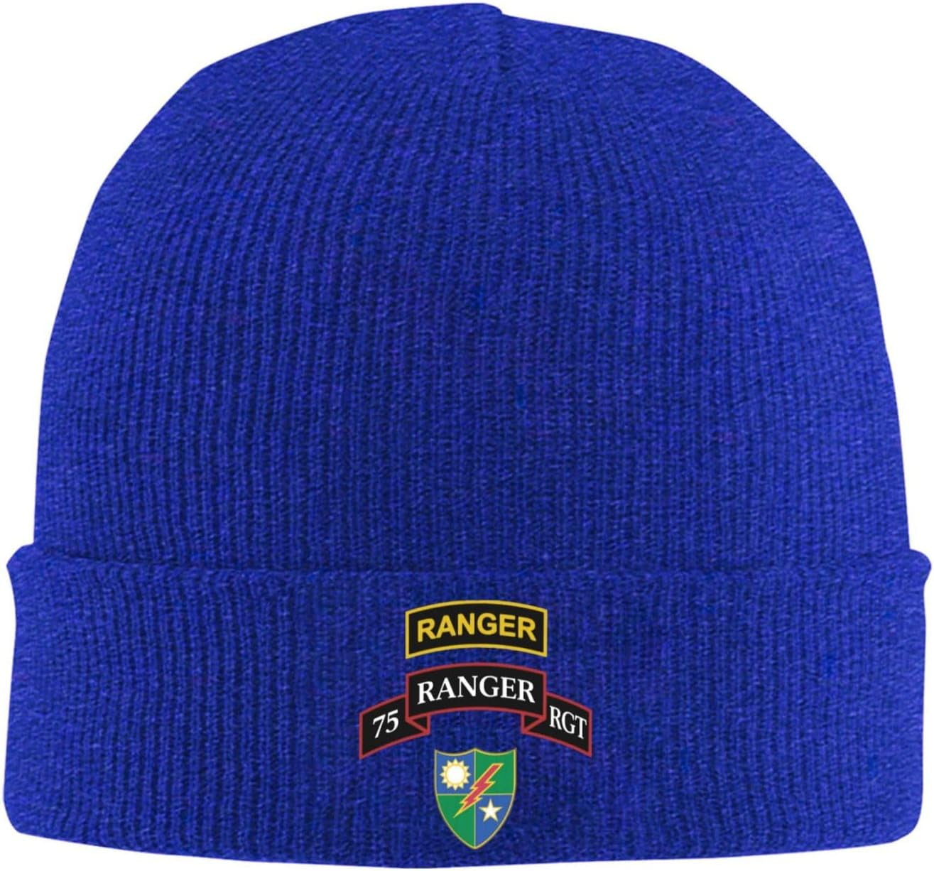 Men's Warm Winter Hats US Army 75th Ranger Regiment Acrylic Knit Cuff ...