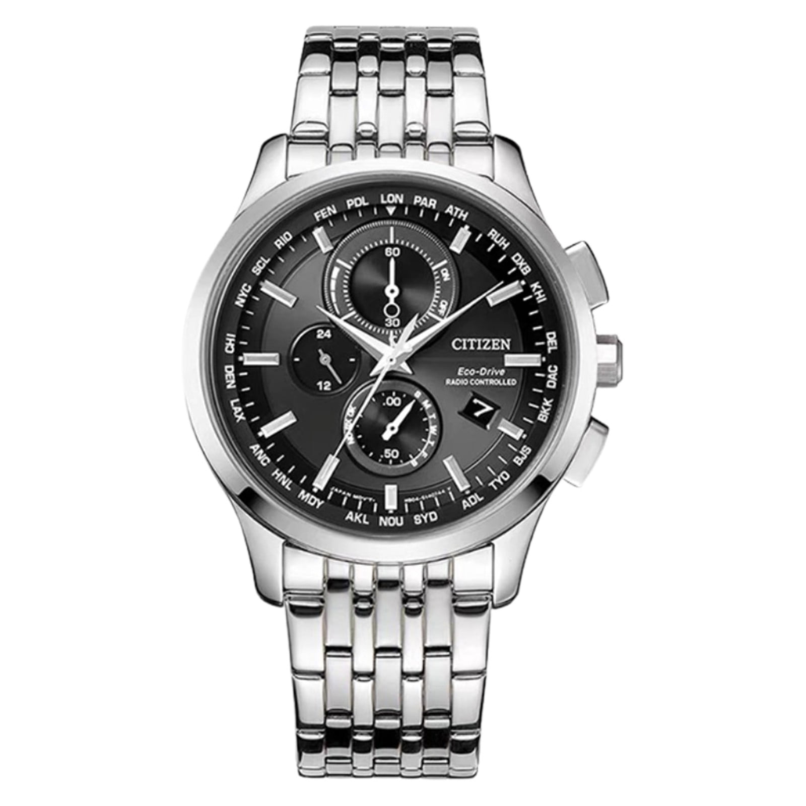 Men's Watch, Eco-Drive Weekender Chronograph Watch, Classic Watc, Eco ...