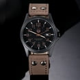 Men's Watch Vintage Mens Waterproof Date Leather Strap Sport Quartz ...