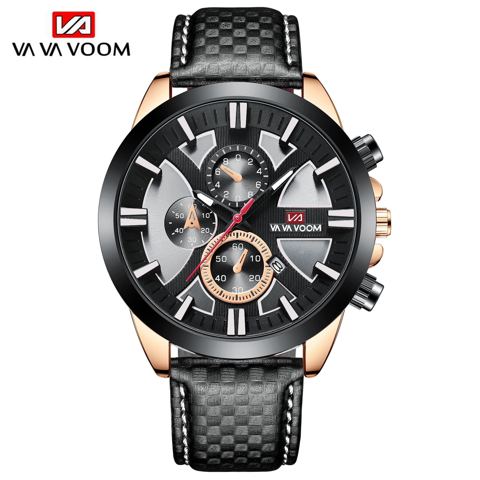 Men's Watches Luxury Quartz Wristwatch Men Business Casual Watch ...
