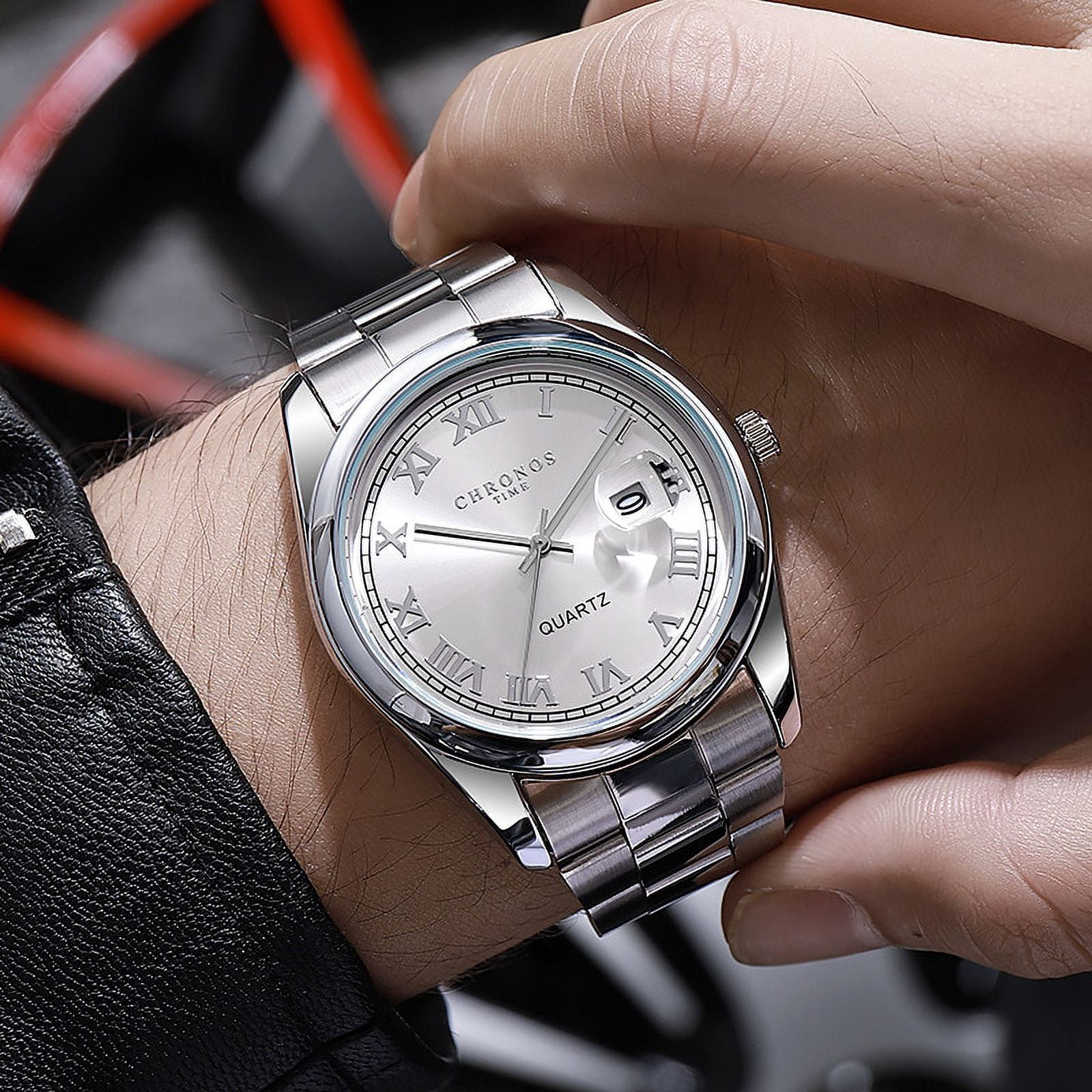 Men's Watches Luxury Trend Quartz Wristwatch Original Waterproof ...
