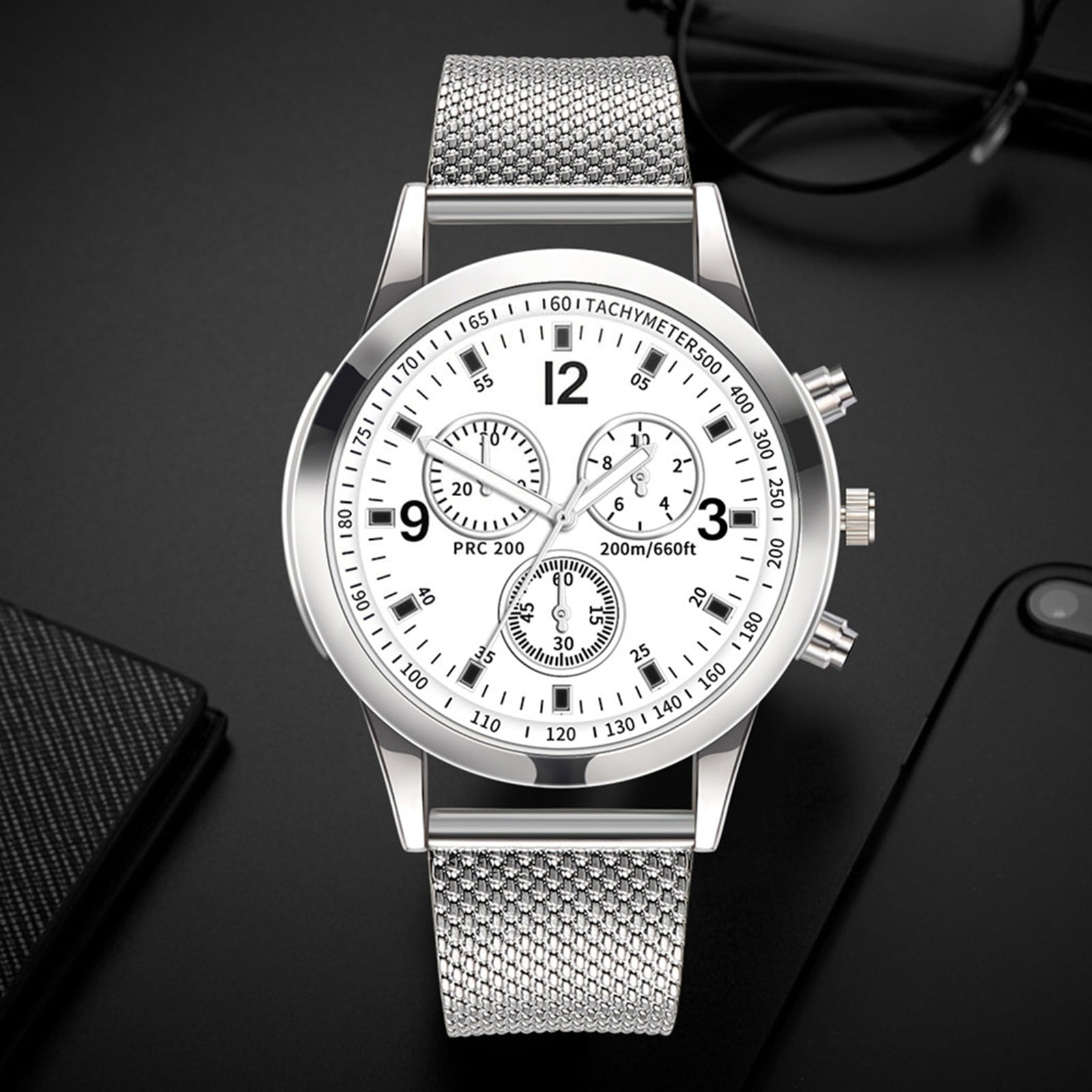 Men's Watches On Sale Clearance Luxury Watches Quartz Watch Stainless ...