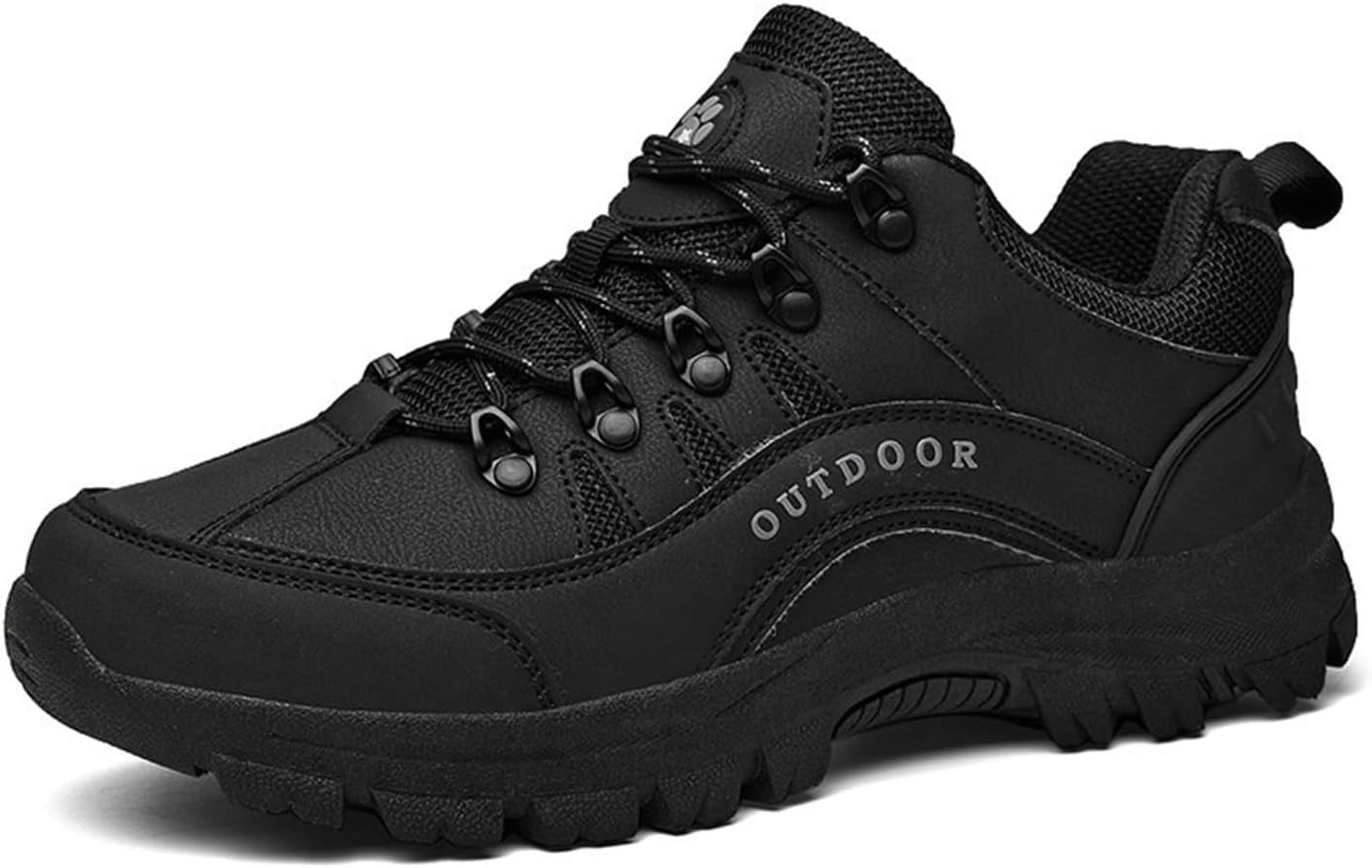 Men's Waterproof Hiking Boots Lightweight Breathable Outdoor Ankle ...