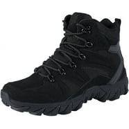 Aggressor Black Leather Streamside Steel Toe Boots, Women's Size 7.5 ...