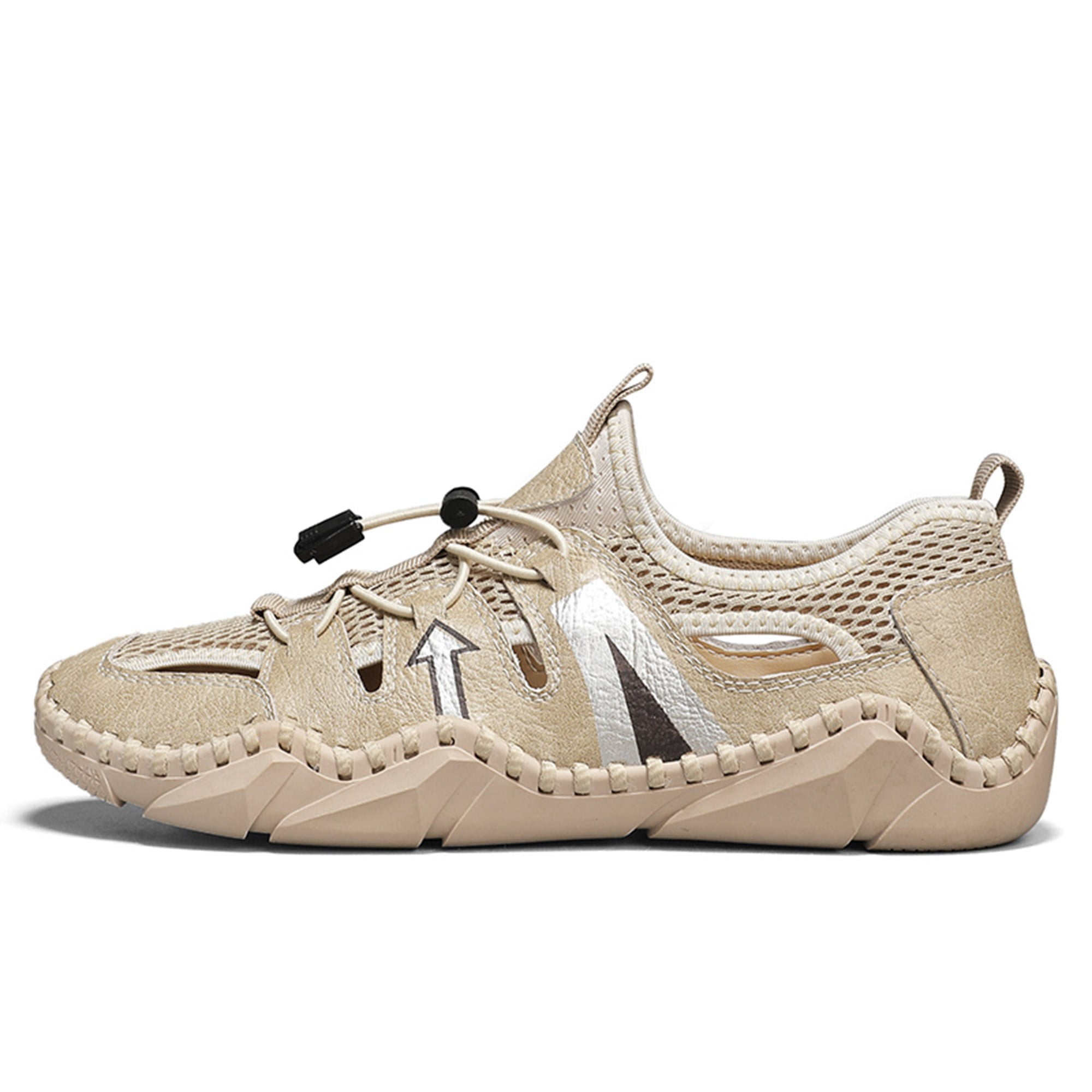 Men's Waterproof Hiking Sandals Closed Toe Athletic Sport Sandals Non ...