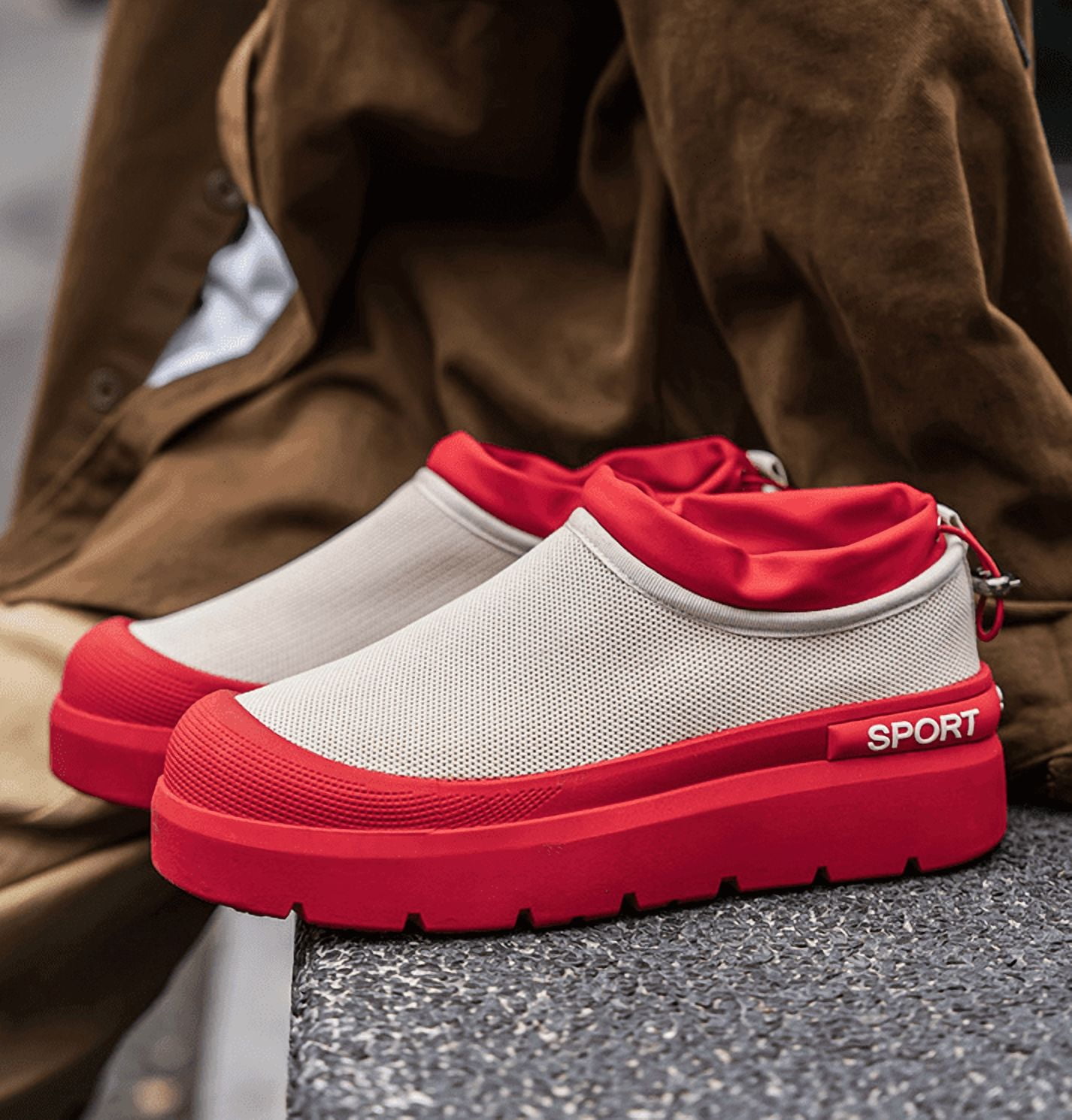 Men's Weather-Resistant Hybrid Sneakers - Tasman-Inspired Style ...