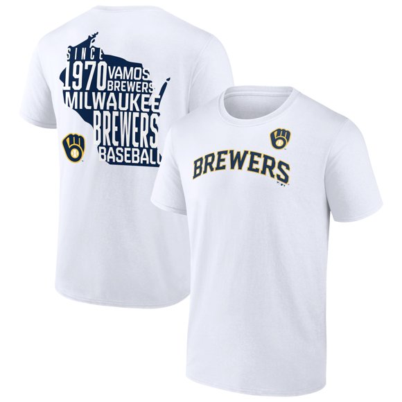 Milwaukee Brewers T-Shirts in Milwaukee Brewers Team Shop - Walmart.com