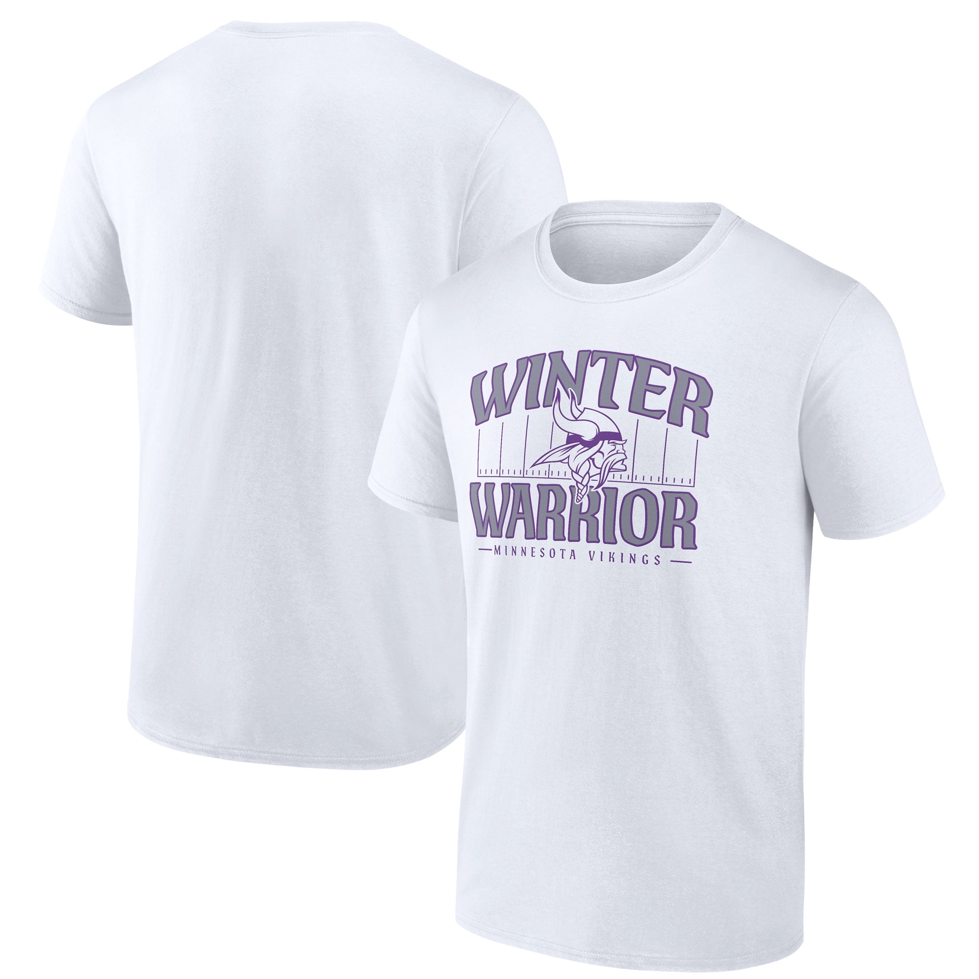 Men's White Minnesota Vikings Field of Warriors T-Shirt - Walmart.com
