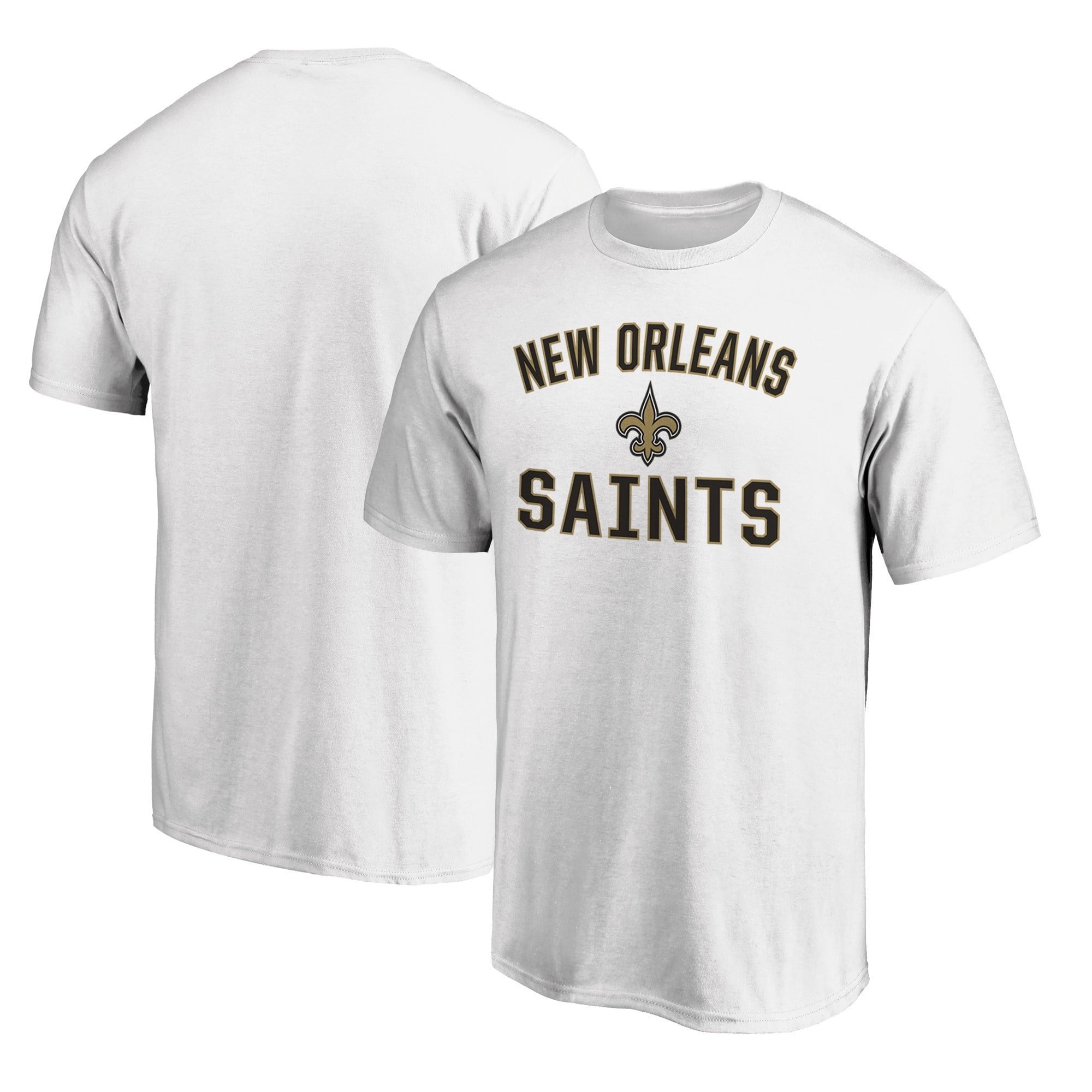 Men's Fanatics White New Orleans Saints Victory Arch T-Shirt - Walmart.com