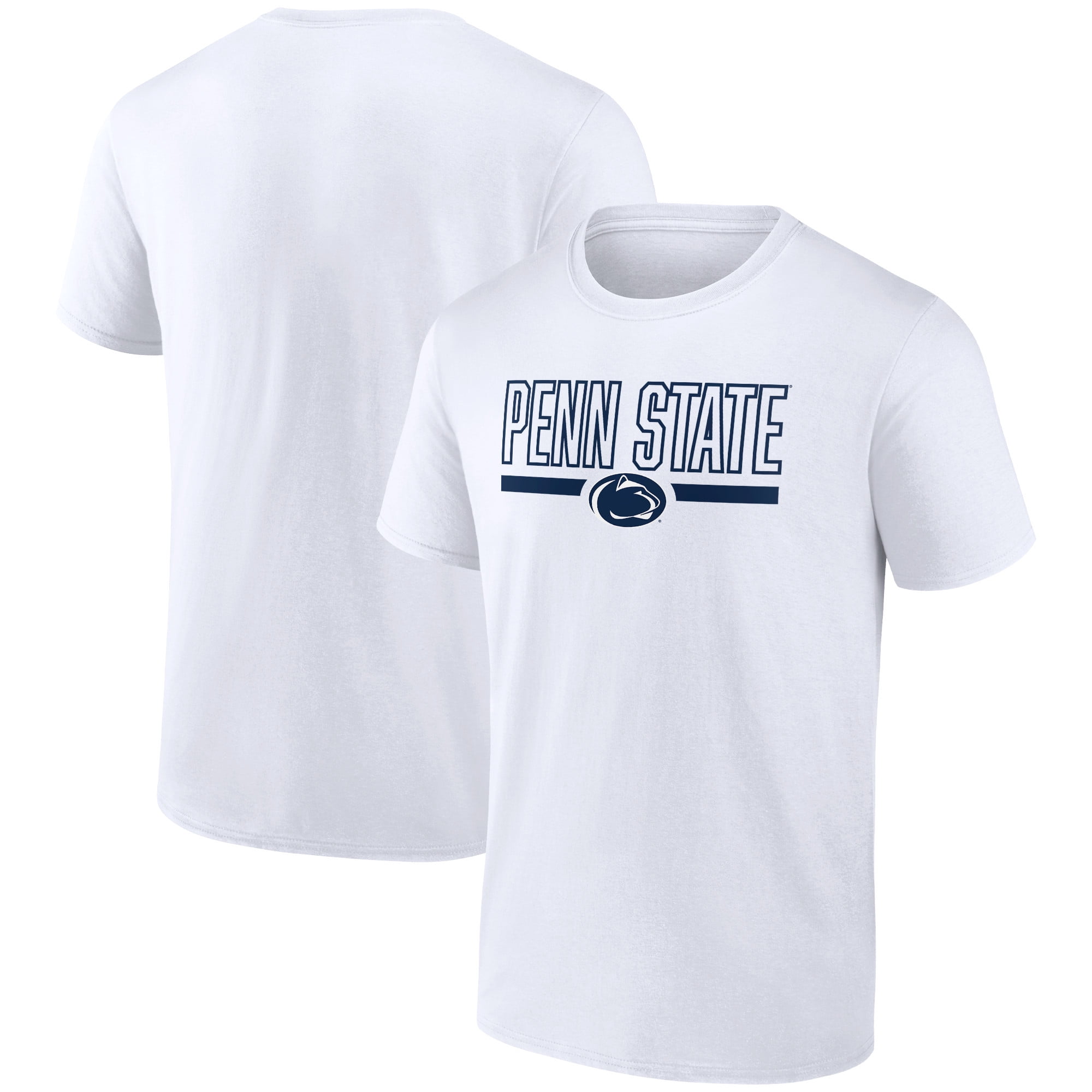 Men's White Penn State Nittany Lions Classic Inline Team T-Shirt ...