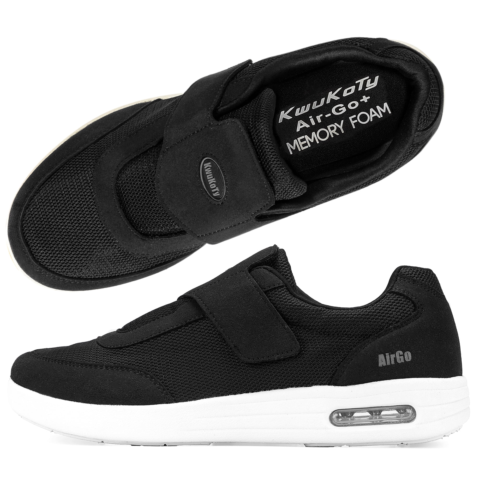 Men's Wide Diabetic Shoes with Air Cushion | Relax Series, Comfort for ...