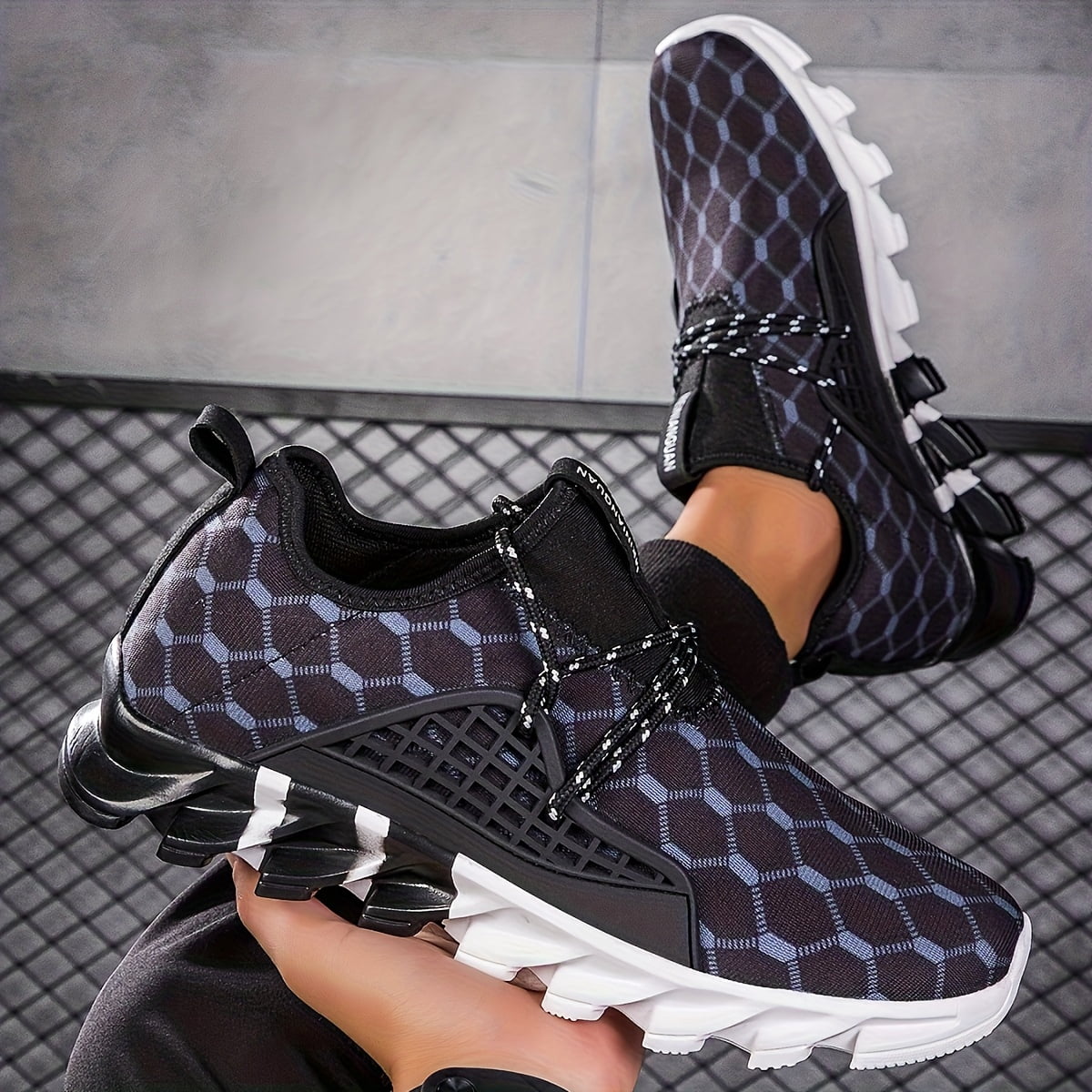 Men's & Wide Size Breathable Lightweight Sneakers Compatible for ...