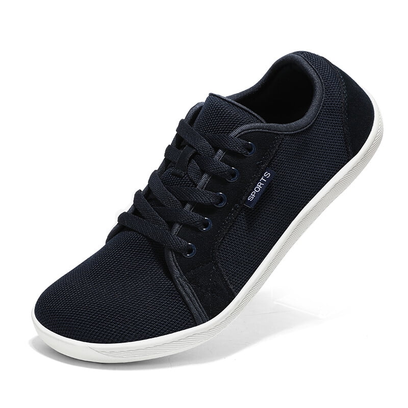 Men's Wide Toe Casual Barefoot Shoes Breathable Lightweight Sneakers ...