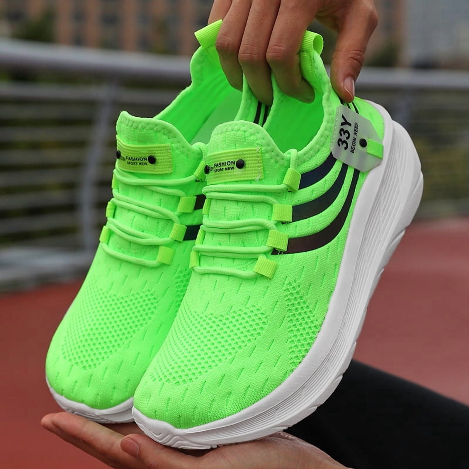 Men's Wide Toe Running Shoes Lightweight Breathable Walking Sneakers ...