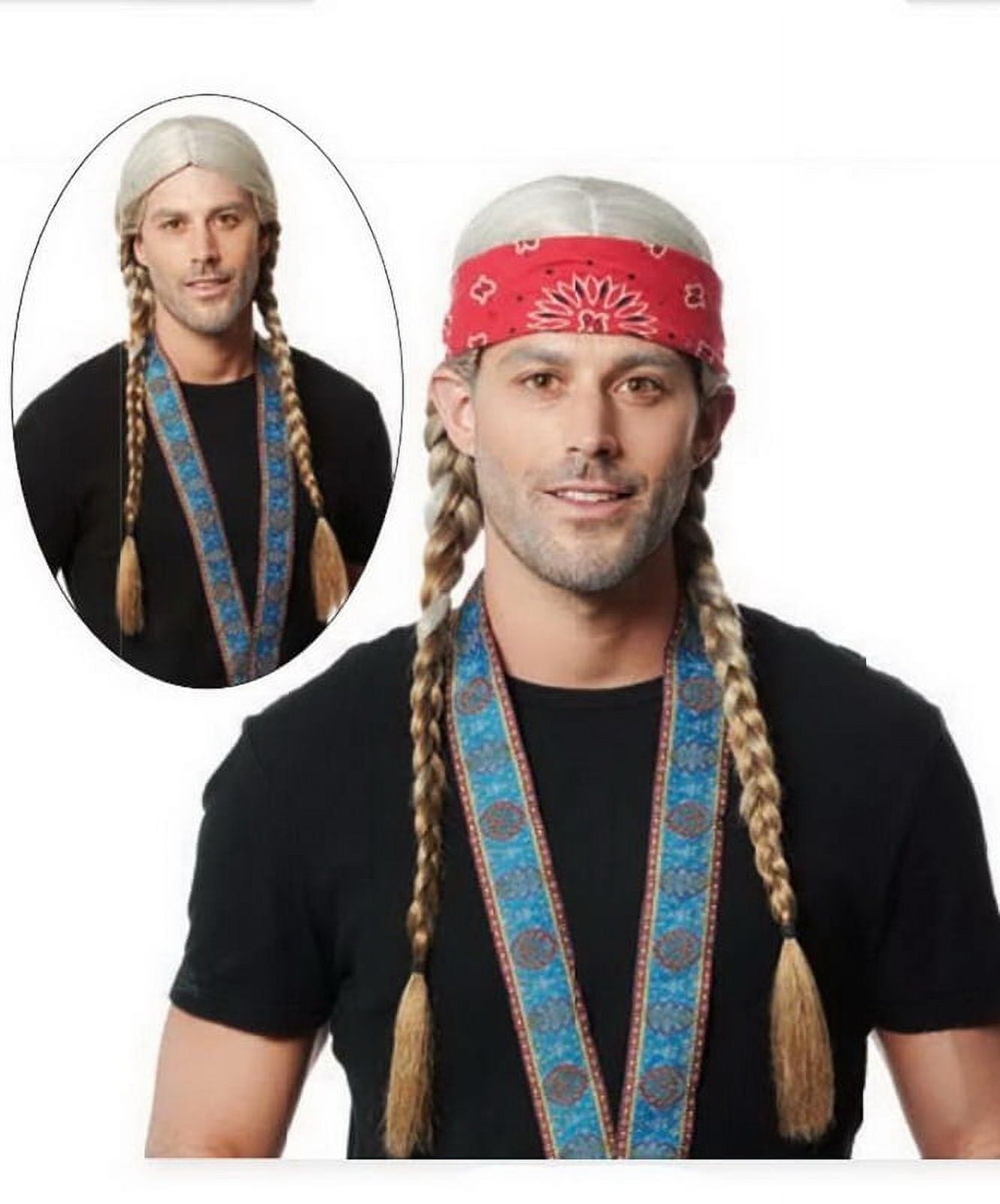 Adult Men's Willie Costume Wig, 100% Synthetic Fiber, One Size, Ideal ...