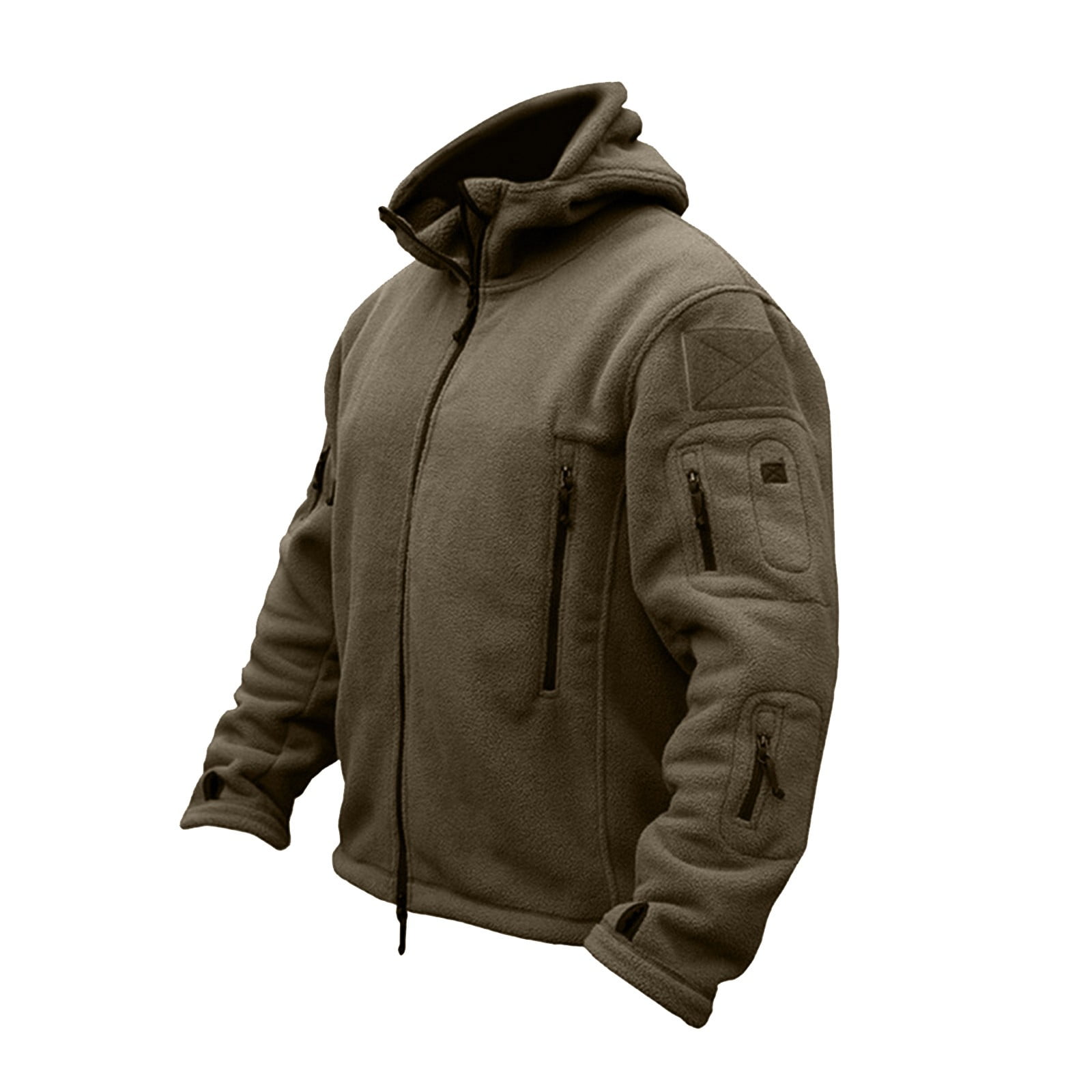 Men's Windbreaker Jacket Zip Front Windbreaker Jacket Outdoor Warm ...