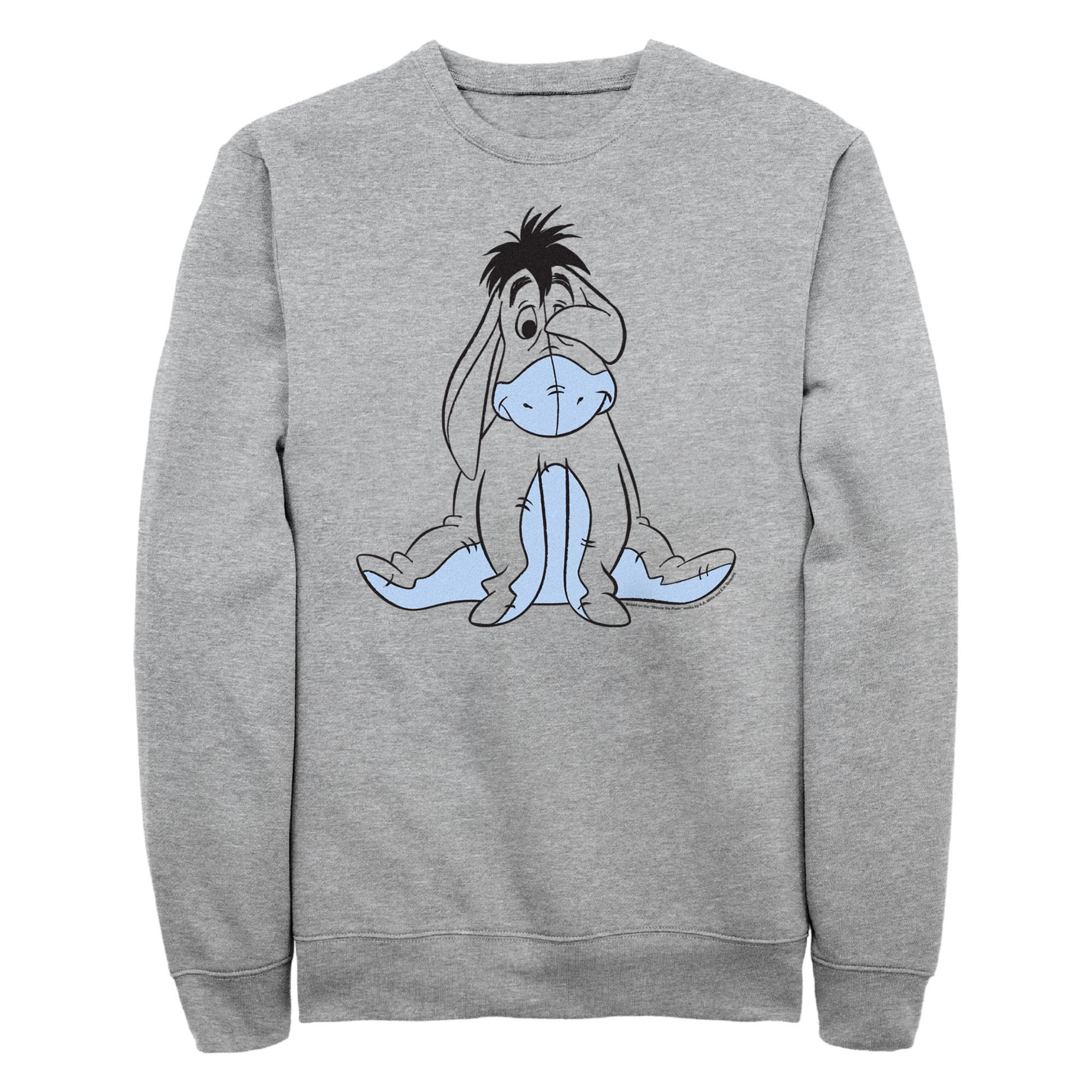 Men's Winnie the Pooh Shy Eeyore Sweatshirt - Walmart.com