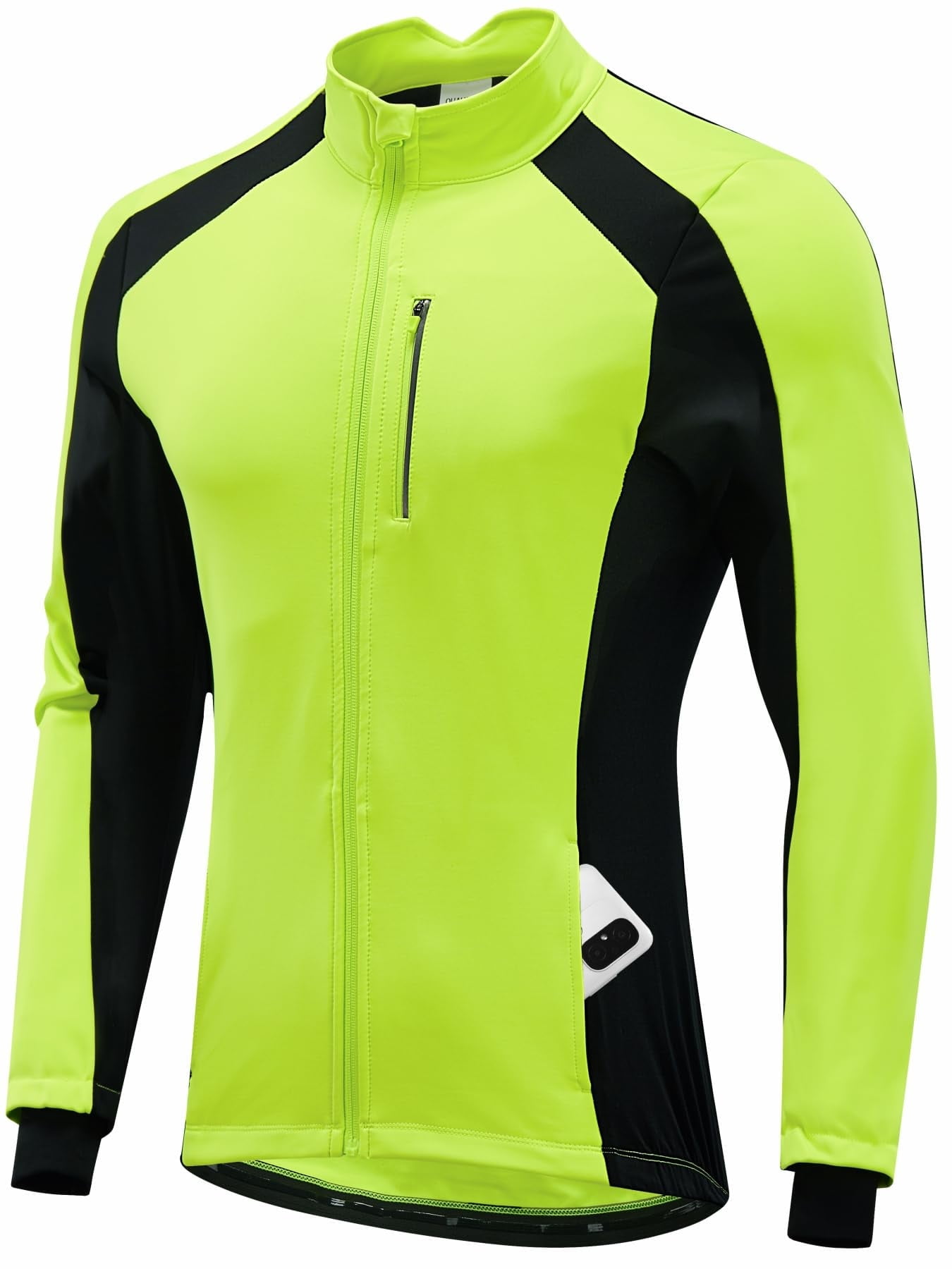 Leopatrix Men's Winter Cycling Jacket Thermal Fleece Lined Bicycle ...