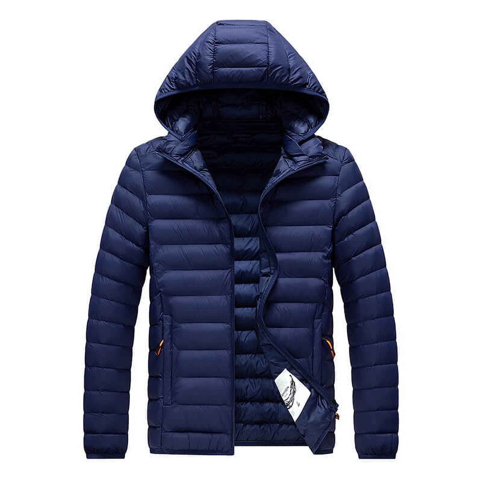 Men's Winter Jacket Slim Fit Lightweight Multi-Color Down Jacket ...